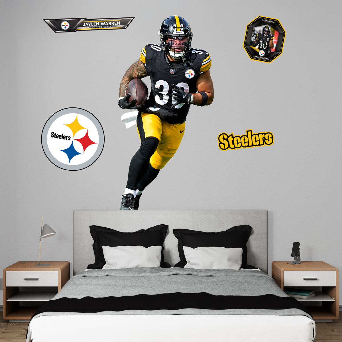 Jaylen Warren - RealBig Collection - Official NFL - Pittsburgh Steeler ...