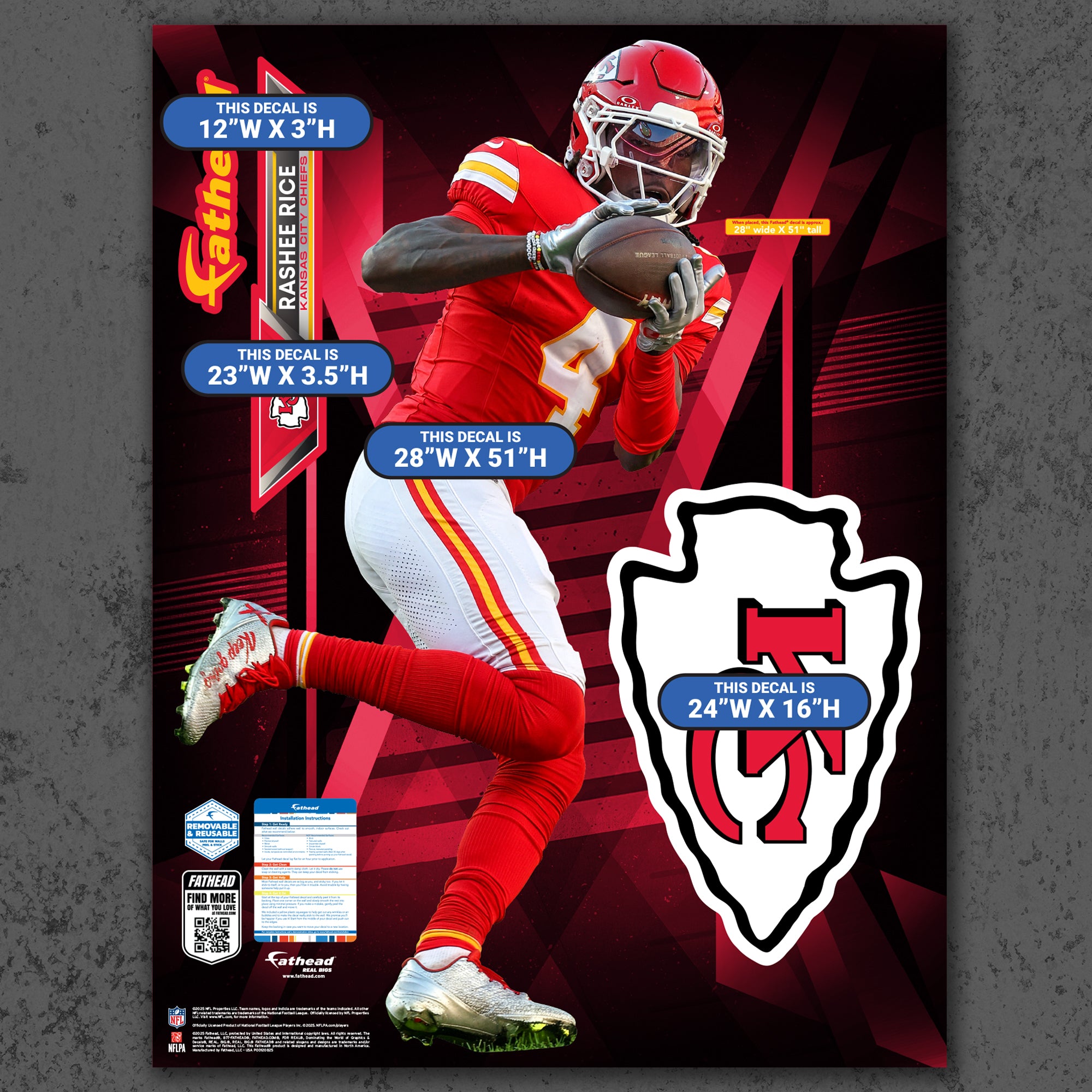 Rashee Rice - RealBig Reception Collection - Official NFL - Kansas Cit ...