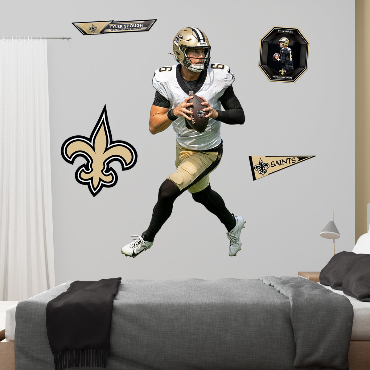 Tyler Shough - RealBig Collection - Official NFL - New Orleans Saints ...
