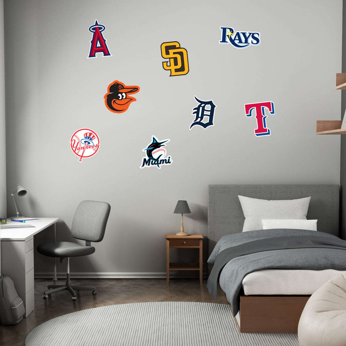 MLB Team Logos - RealBig Logo Collection - Official MLB - Reusable Vin ...