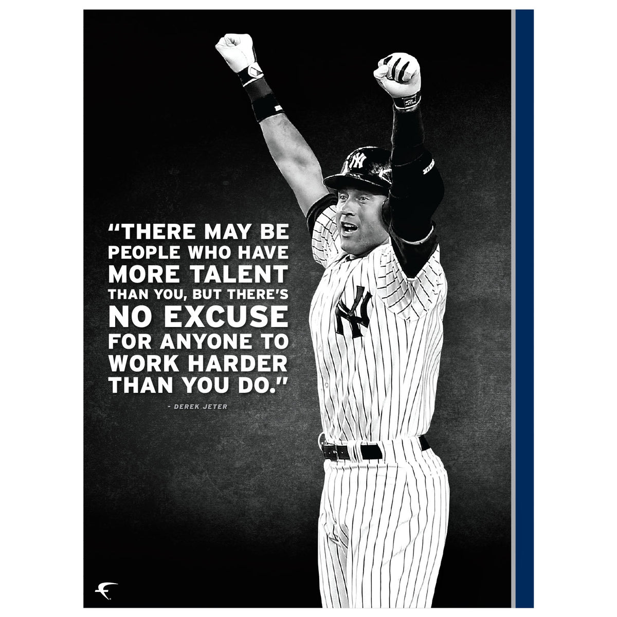 Derek Jeter - Inspirational - Peel & Stick Poster - Official MLB - New ...