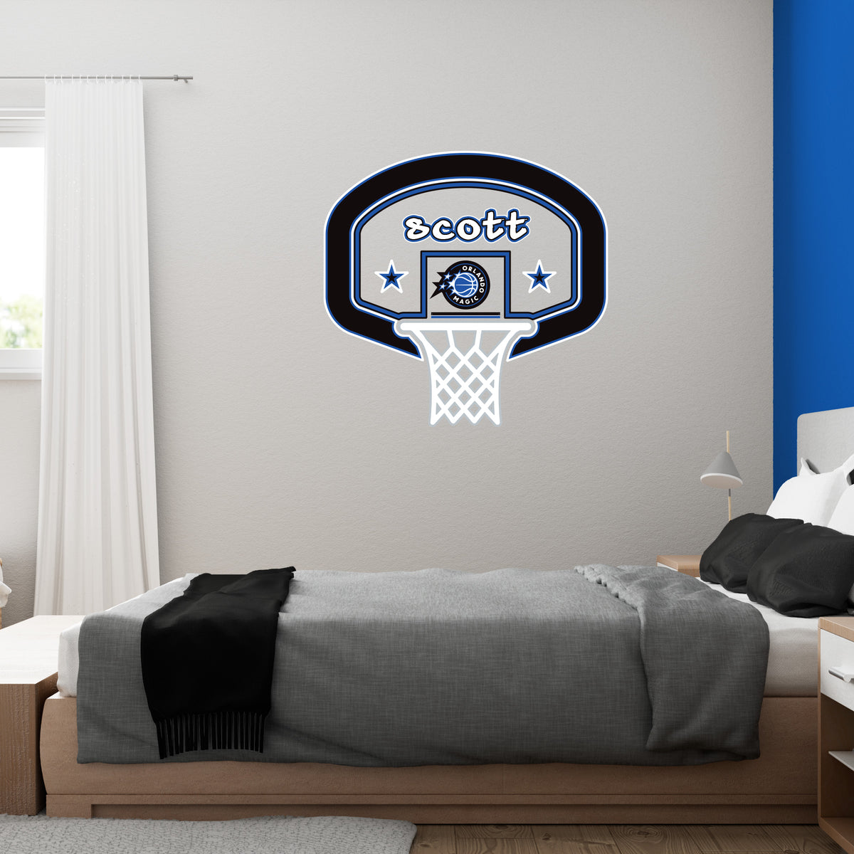 Orlando Magic - Backboard Graphic - With Personalized Name - Official ...