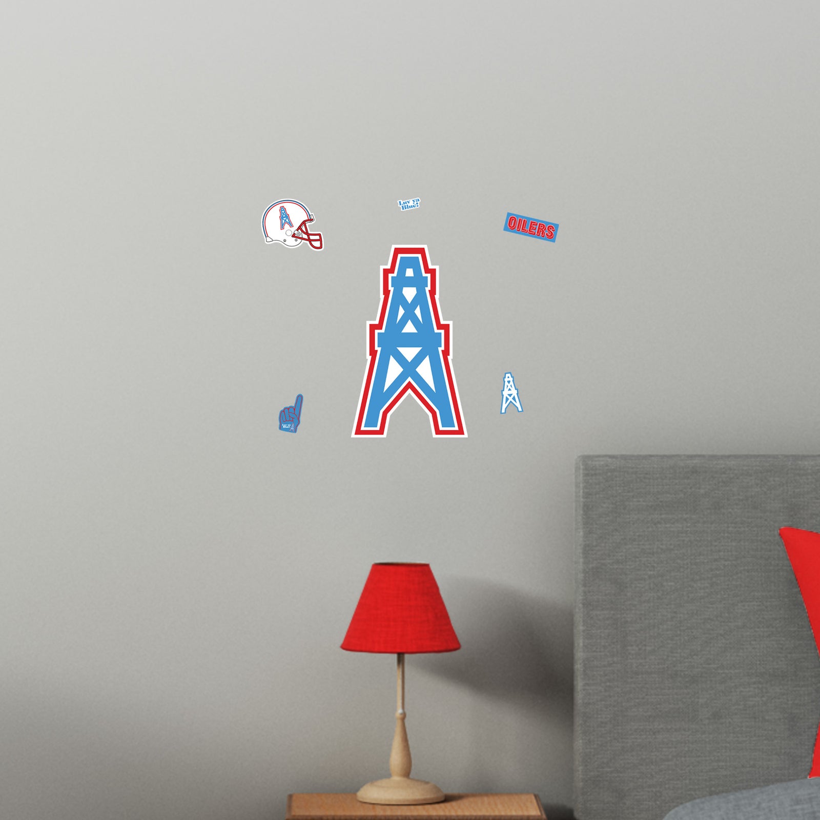 Houston Oilers - RealBig Classic Logo Collection - Official NFL - Reus ...