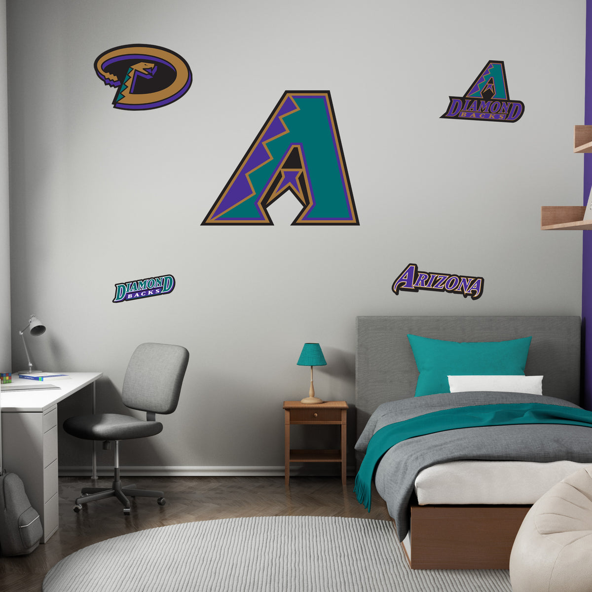 Arizona Diamondbacks - Realbig Classic Logo Collection - Official MLB ...