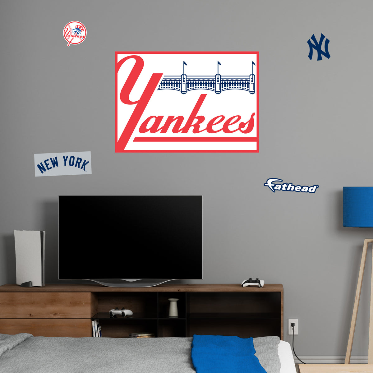 New York Yankees - RealBig Classic Logo Collection - Official MLB - Re ...
