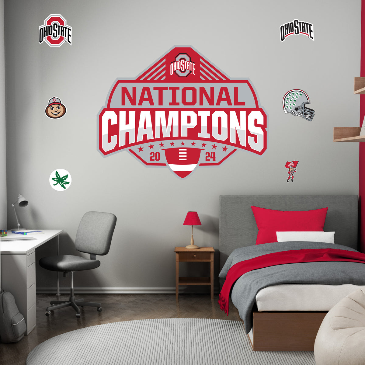 2024 National Champions Logo - Realbig Collection - Official NCAA - Oh ...