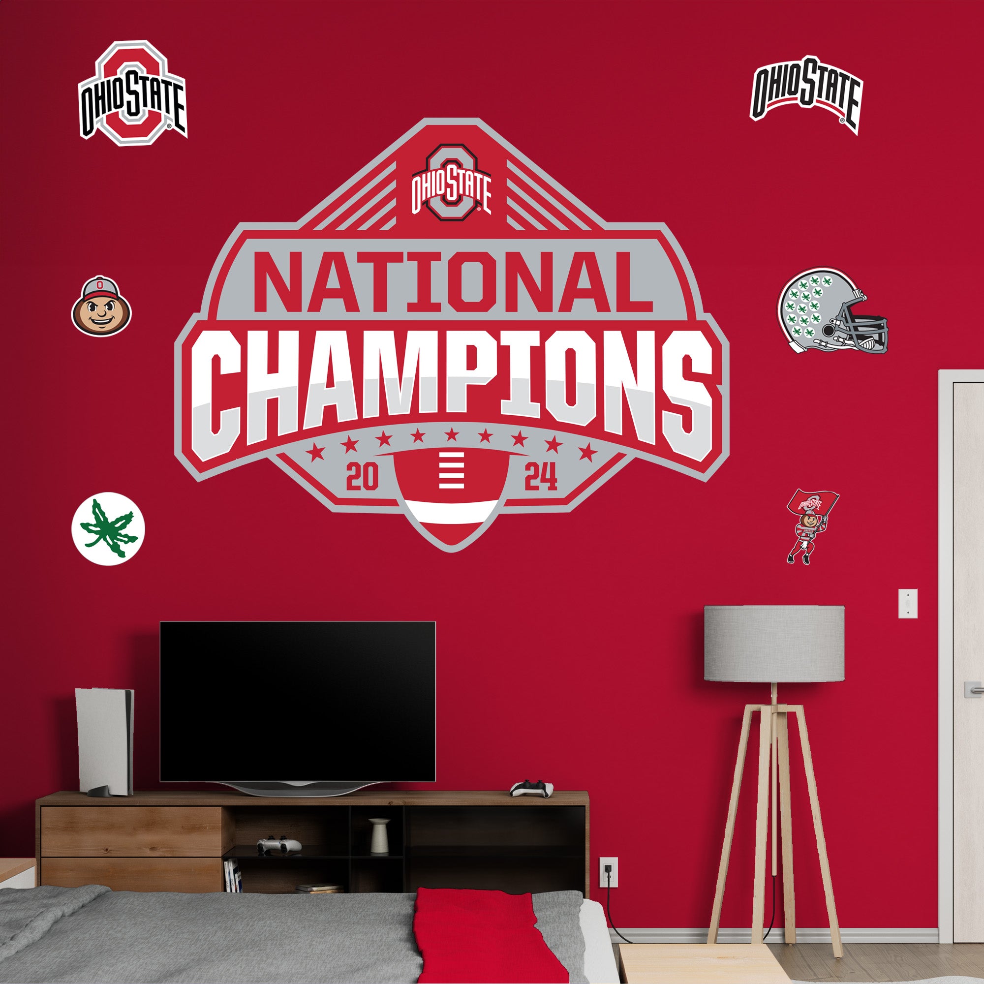 2024 National Champions Logo - Realbig Collection - Official NCAA - Oh ...