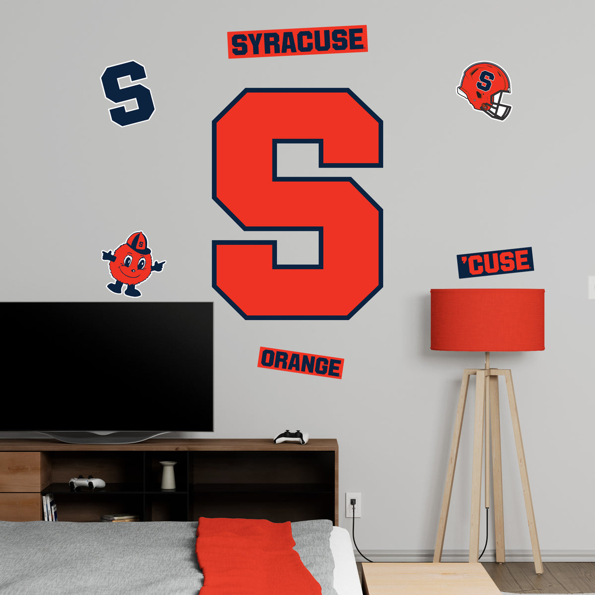 Syracuse Orange - RealBig Logo Collection - Official NCAA - Reusable V ...