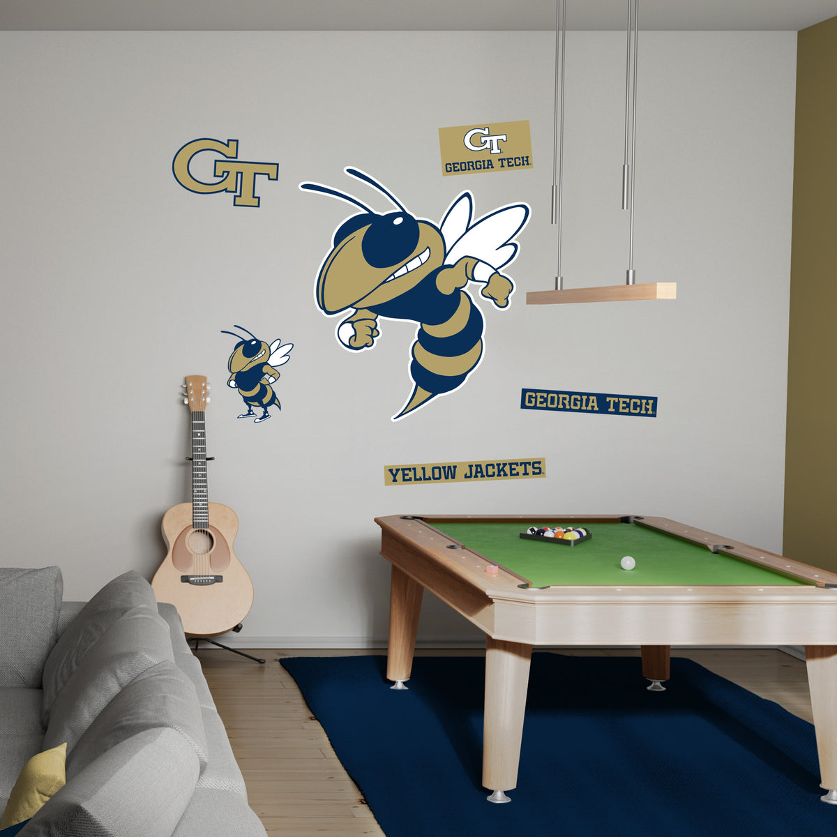 Georgia Tech Yellow Jackets - RealBig Buzz Logo Collection - Official ...