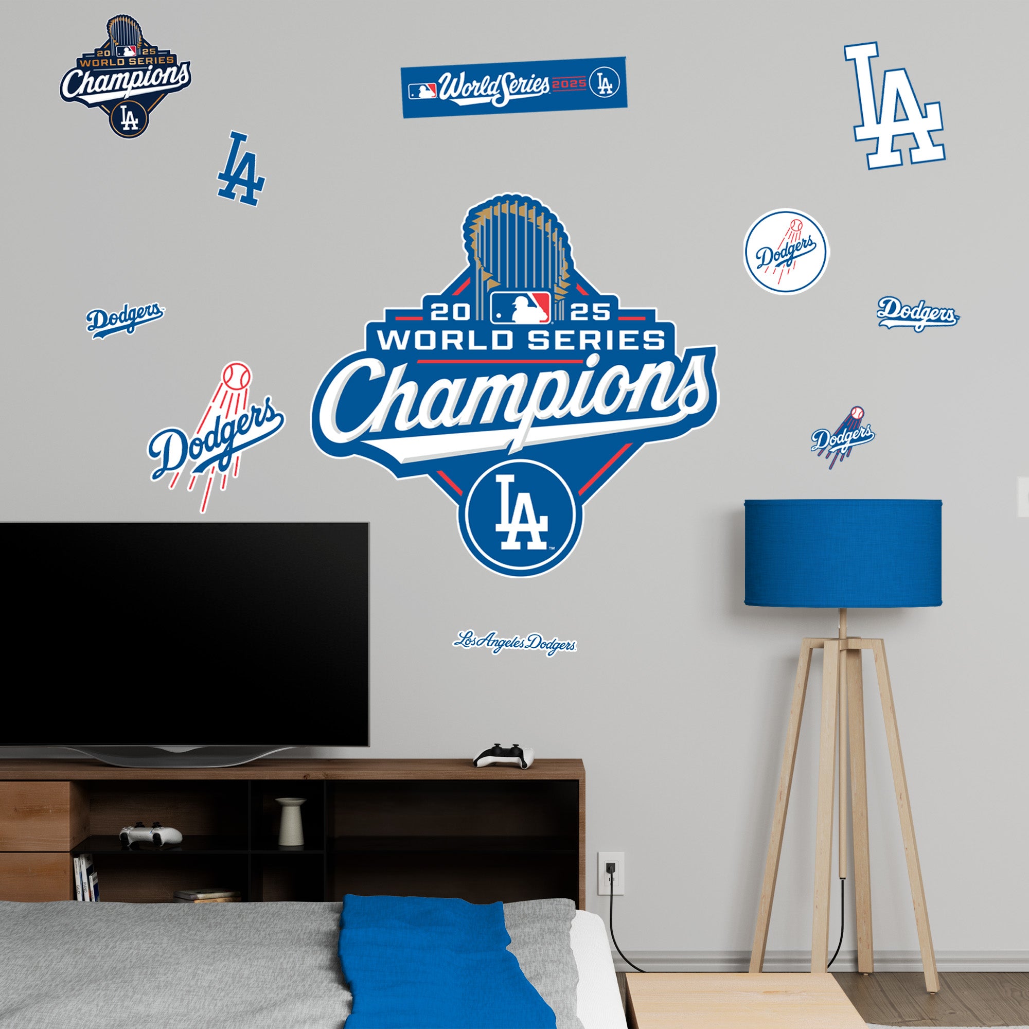 Los Angeles Dodgers - RealBig Logo Collection - Official MLB - 2025 Wo ...