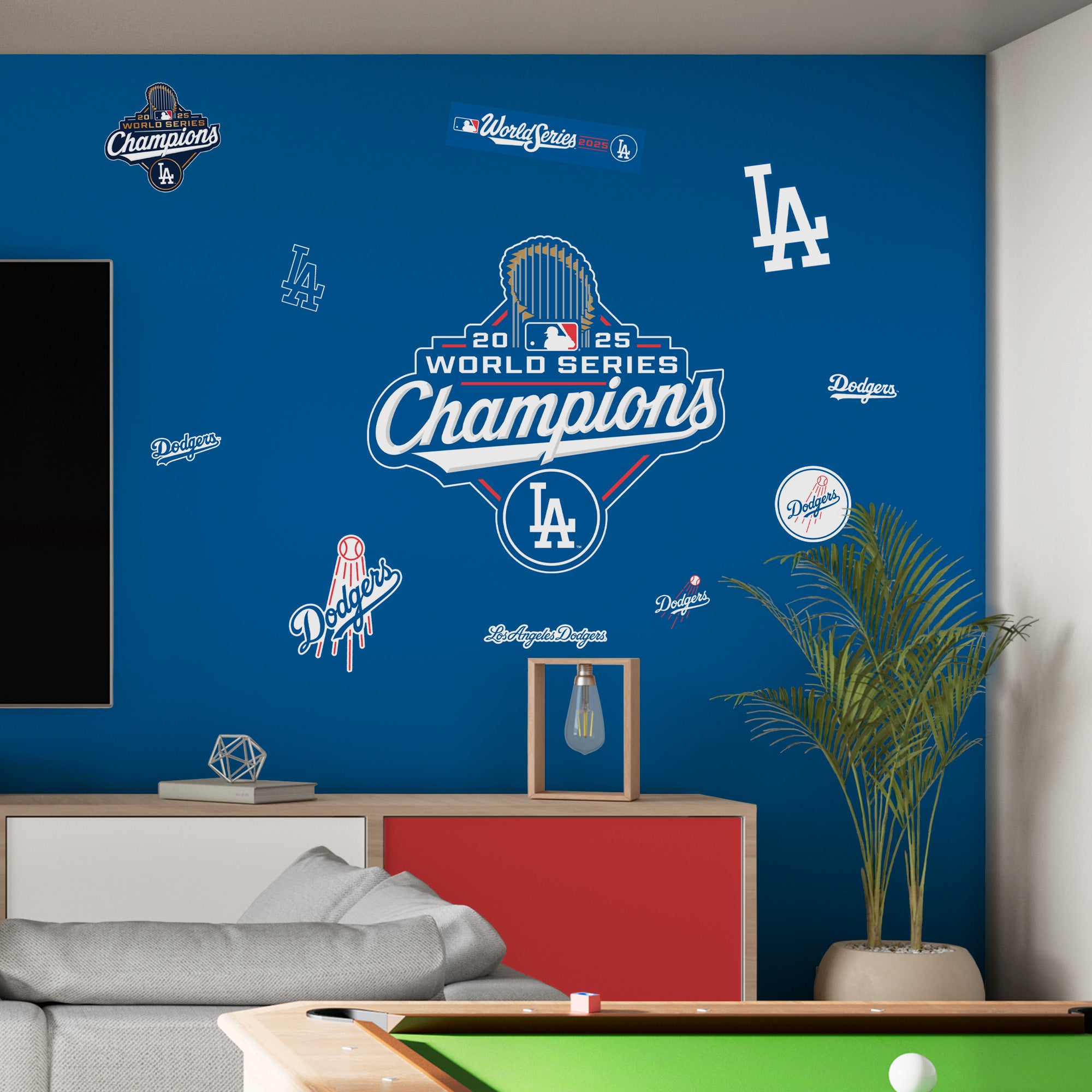 Los Angeles Dodgers - RealBig Logo Collection - Official MLB - 2025 Wo ...