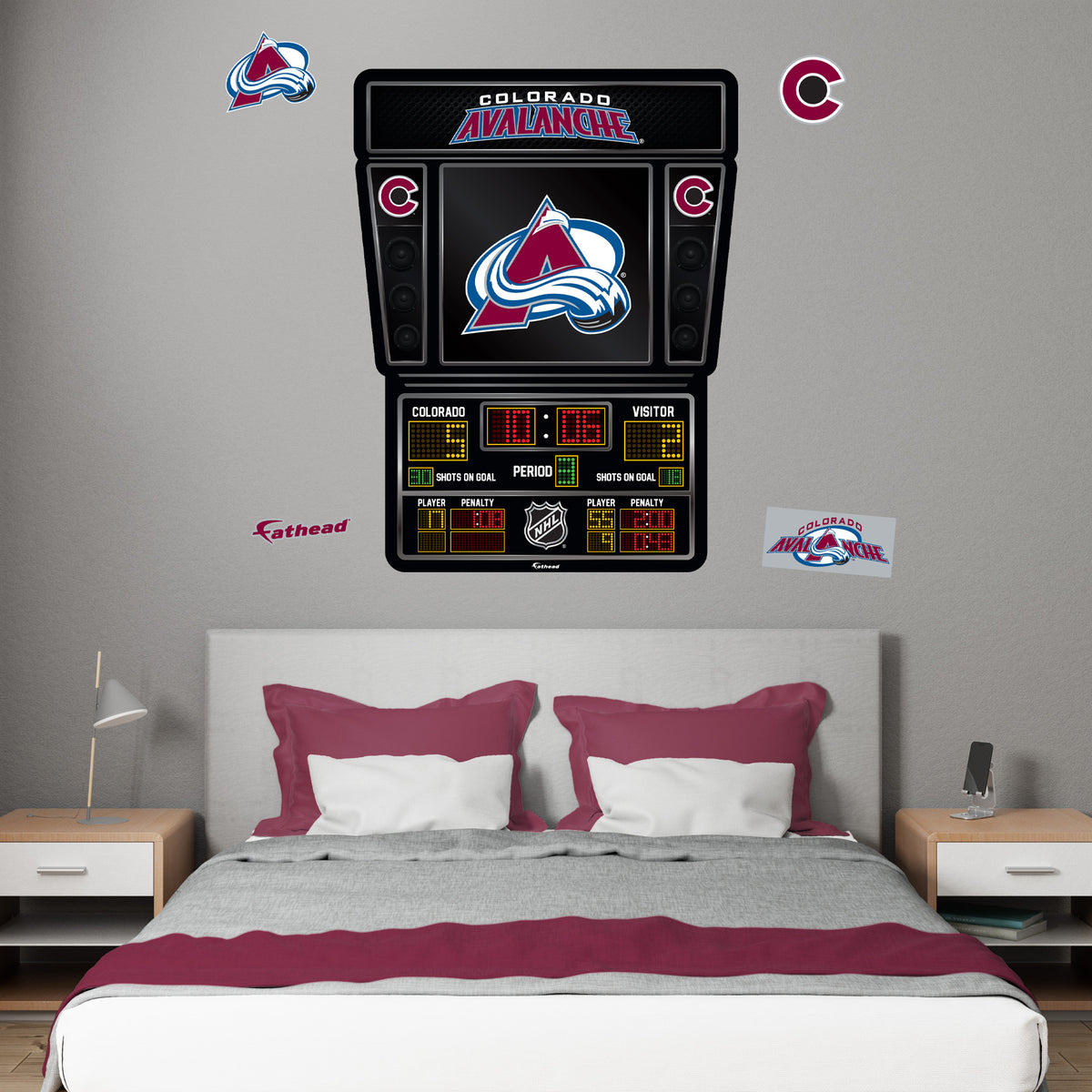 Colorado Avalanche - RealBig Scoreboard Collection - Official NHL - Re ...