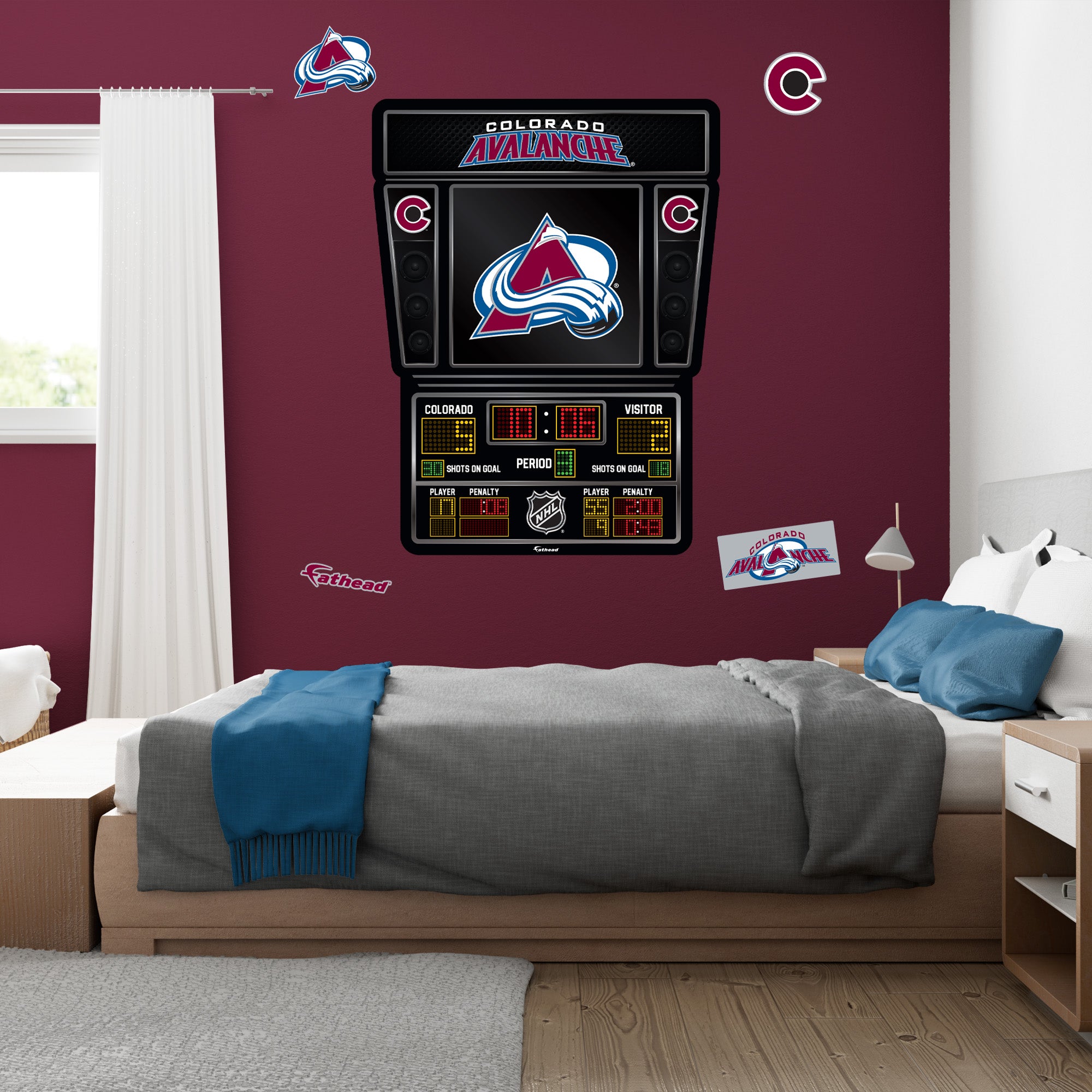 Colorado Avalanche - RealBig Scoreboard Collection - Official NHL - Re ...