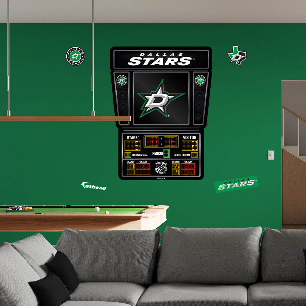 Dallas Stars - RealBig Scoreboard Collection - Official NHL - Reusable ...