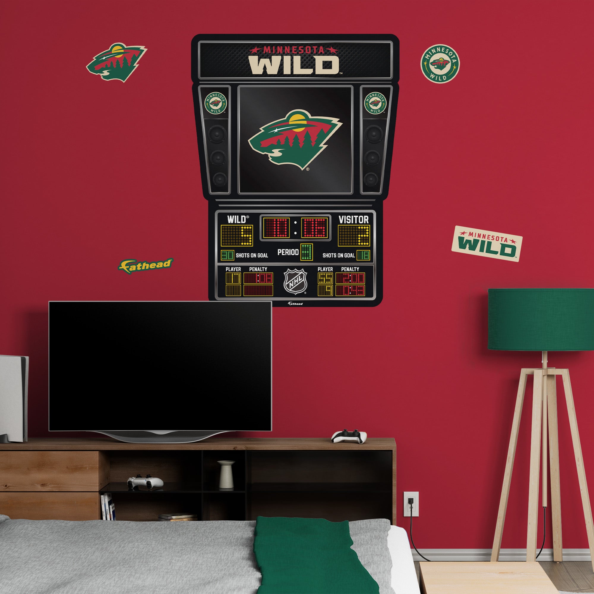 Minnesota Wild - RealBig Scoreboard Collection - Official NHL - Reusab ...