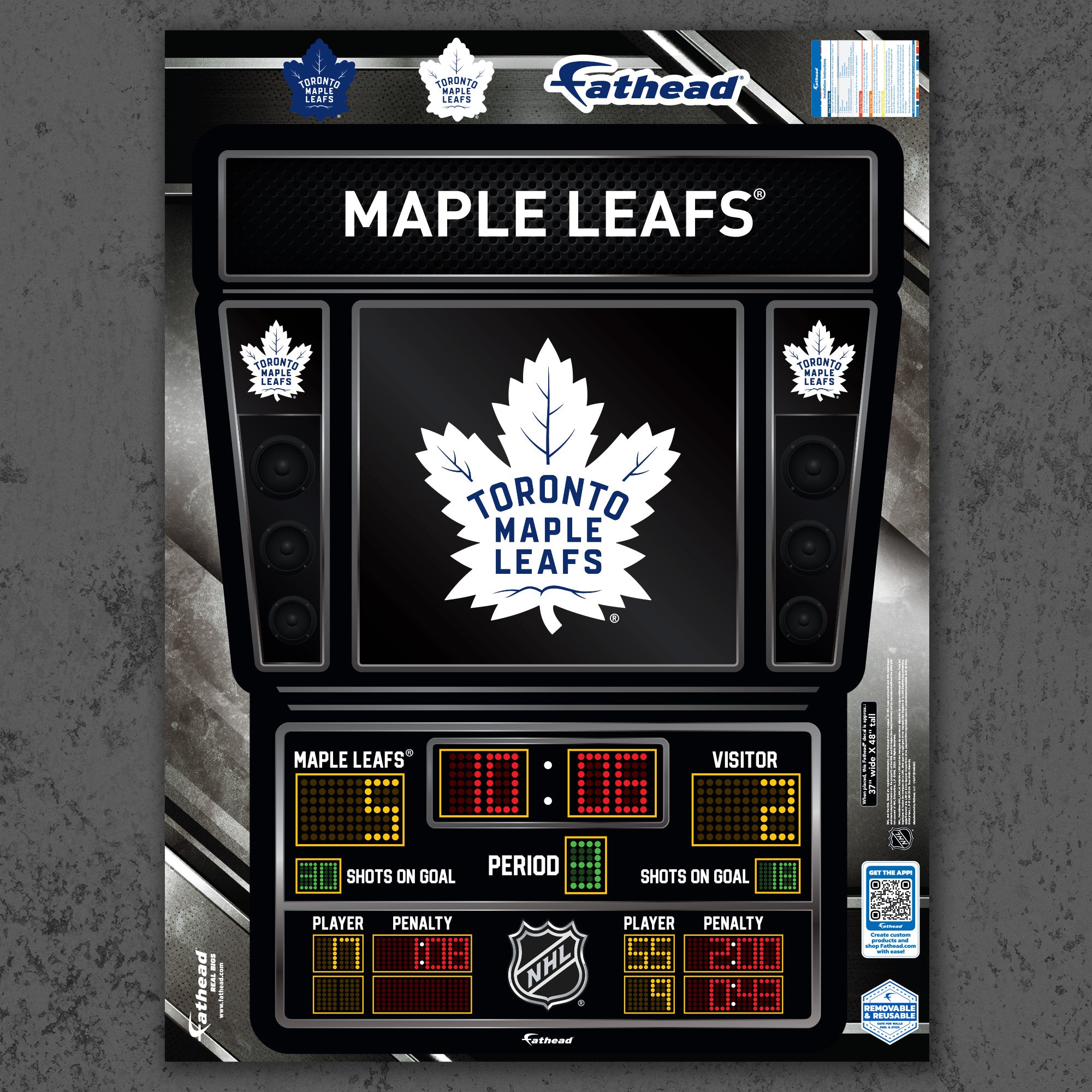 Toronto Maple Leafs - RealBig Scoreboard Collection - Official NHL - R ...