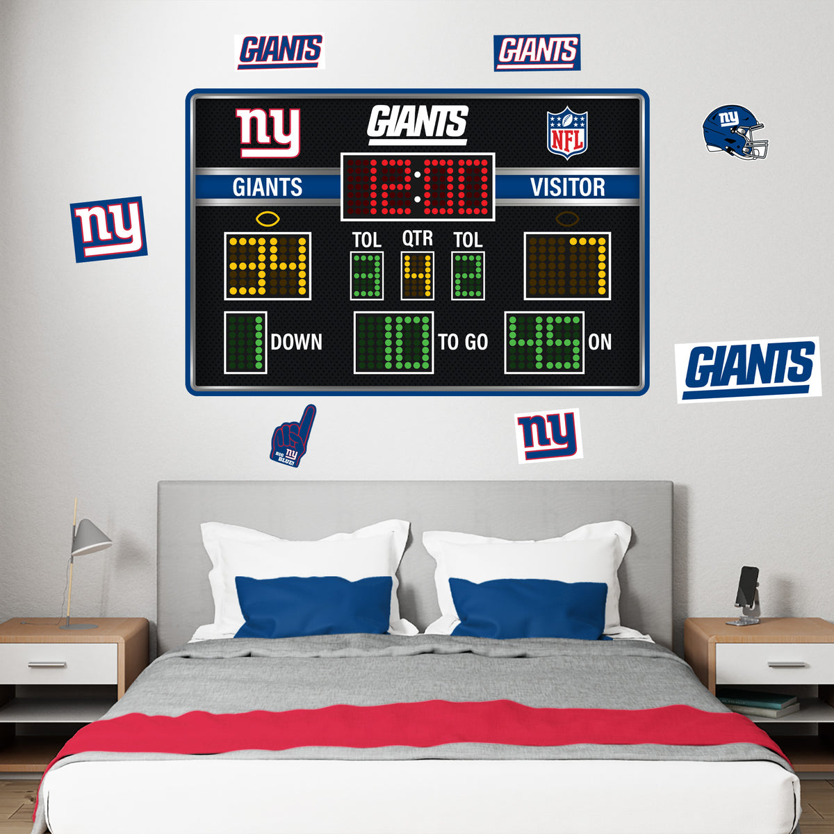 New York Giants - RealBig Scoreboard Collection - Official NFL - Reusa ...