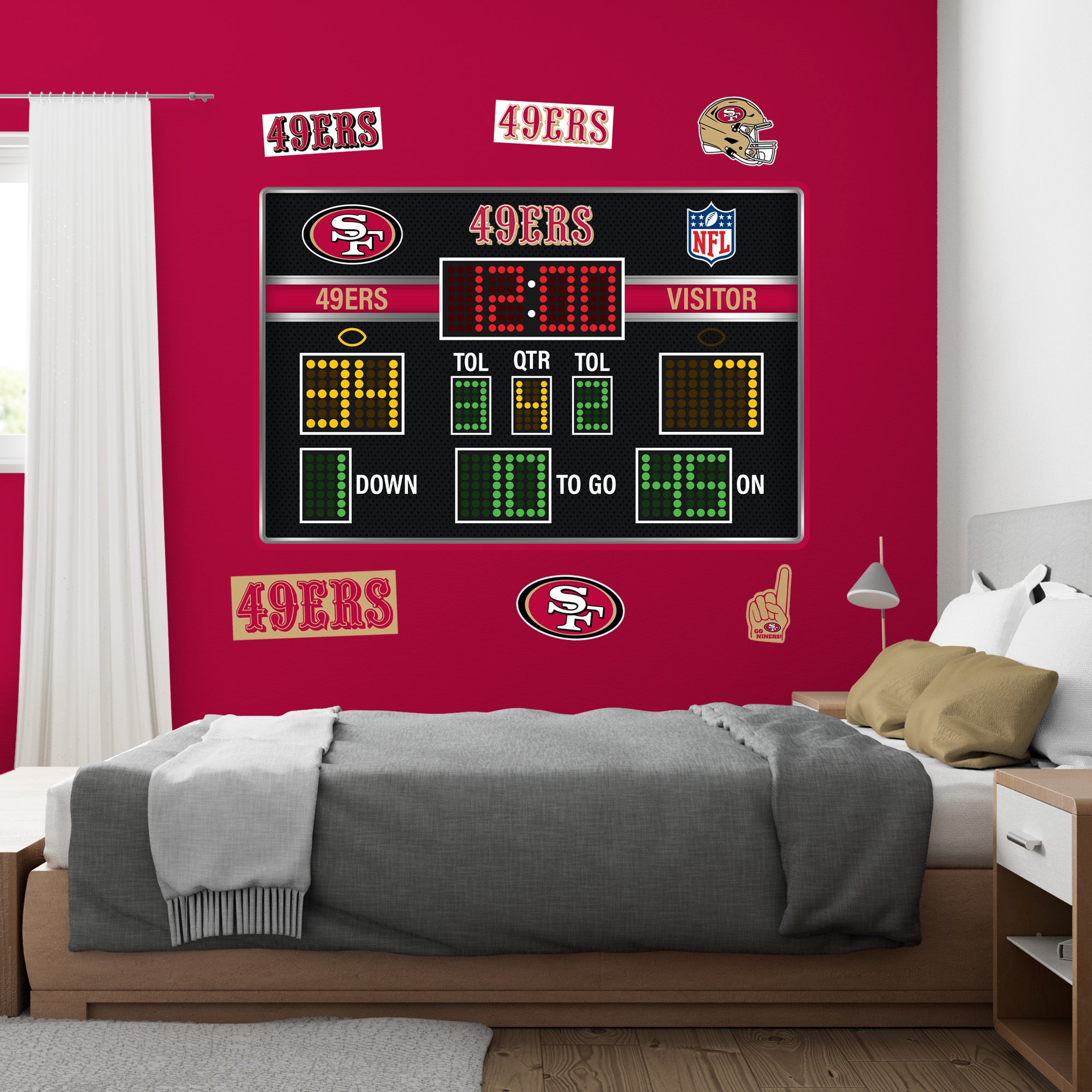 San Francisco 49ers - RealBig Scoreboard Collection - Official NFL - R ...