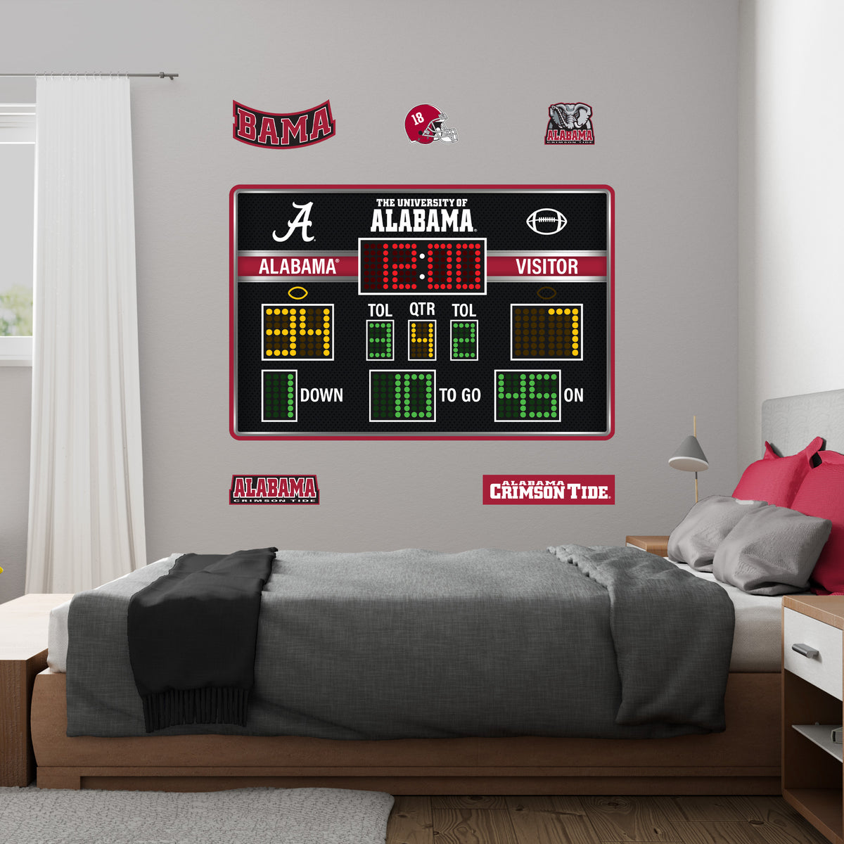 Alabama Crimson Tide - Football Scoreboard Collection - Official NCAA ...