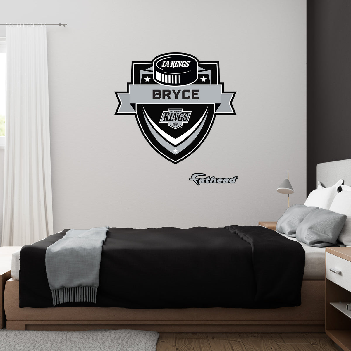 Los Angeles Kings - Badge - With Personalized Name - Official NHL - Re ...