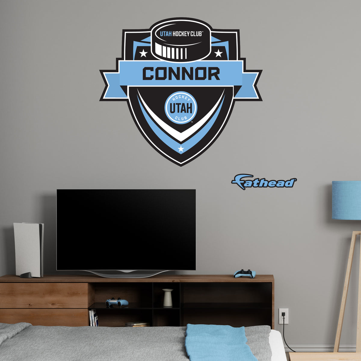 Utah Hockey Club - Badge - With Personalized Name - Official NHL - Reu ...