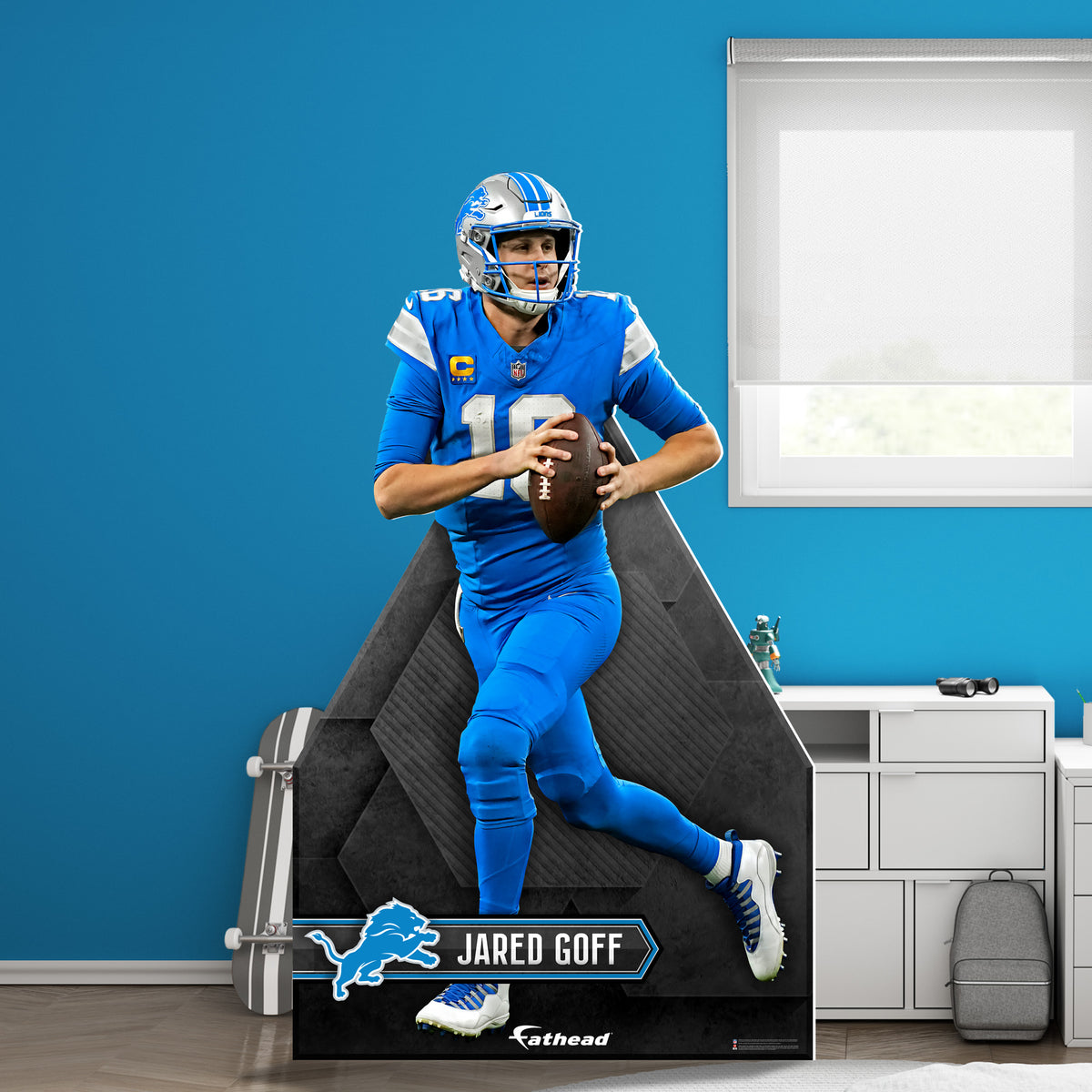 Jared Goff - Life-Size Stand Out - Official NFL - Detroit Lions - Foam ...