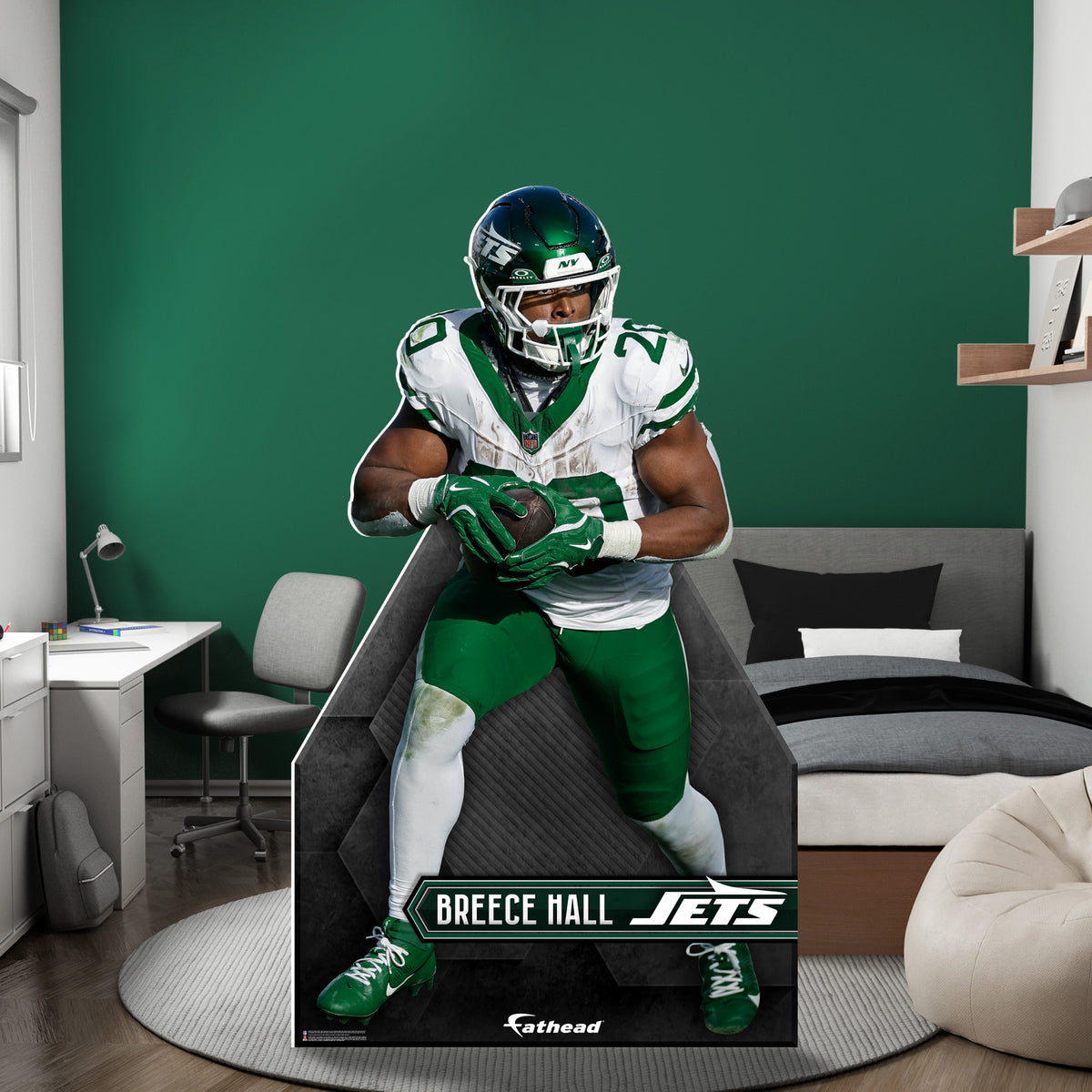 Breece Hall - Life-Size Stand Out - Official NFL - New York Jets - Foa ...