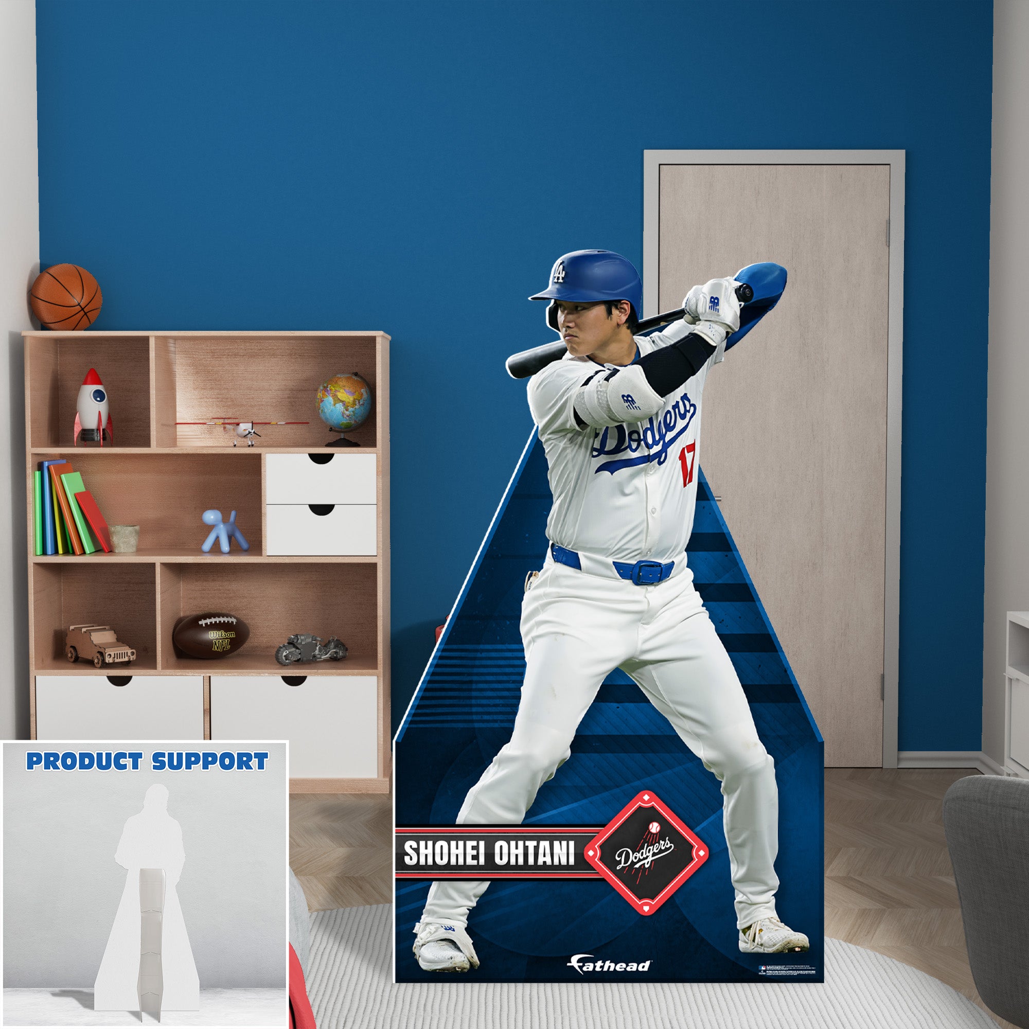 Shohei Ohtani - Life-Size Stand Out - Official MLB - Los Angeles Dodge ...