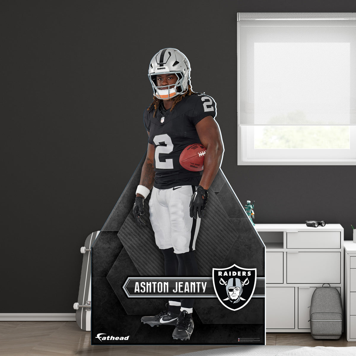 Ashton Jeanty - Rookie Premiere - Life-Size Stand Out - Official NFL ...