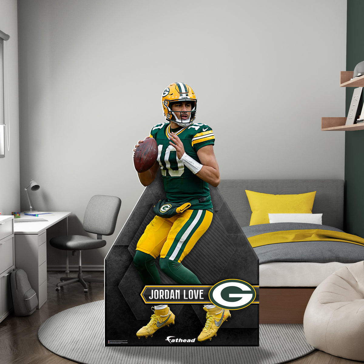 Jordan Love - Life-Size Stand Out - Official NFL - Green Bay Packers ...