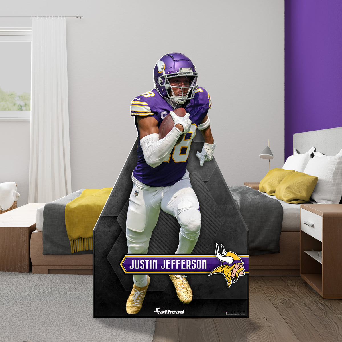 Justin Jefferson - Life-Size Stand Out - Official NFL - Minnesota Viki ...