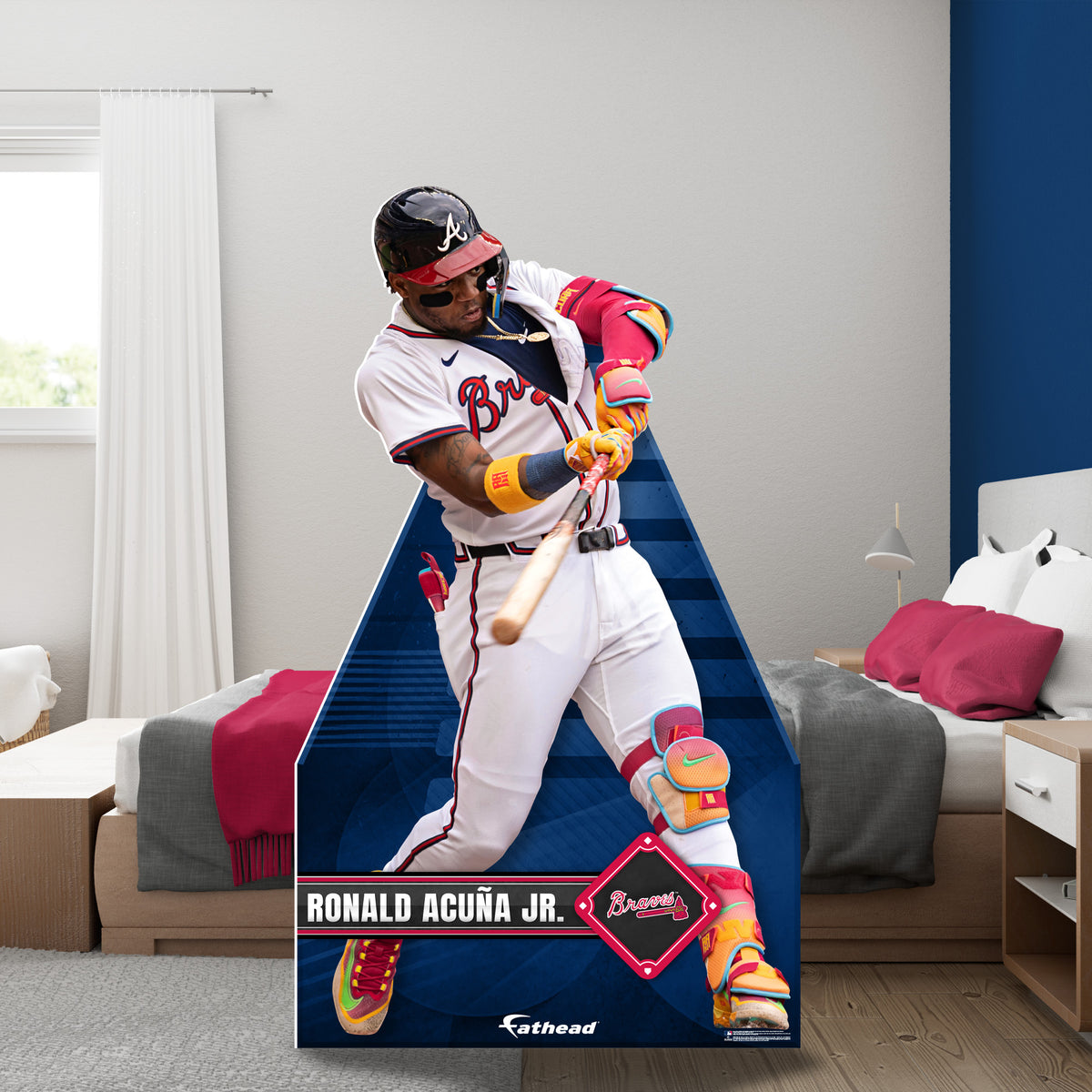 Ronald Acuna Jr. - Life-Size Stand Out - Official MLB - Atlanta Braves ...