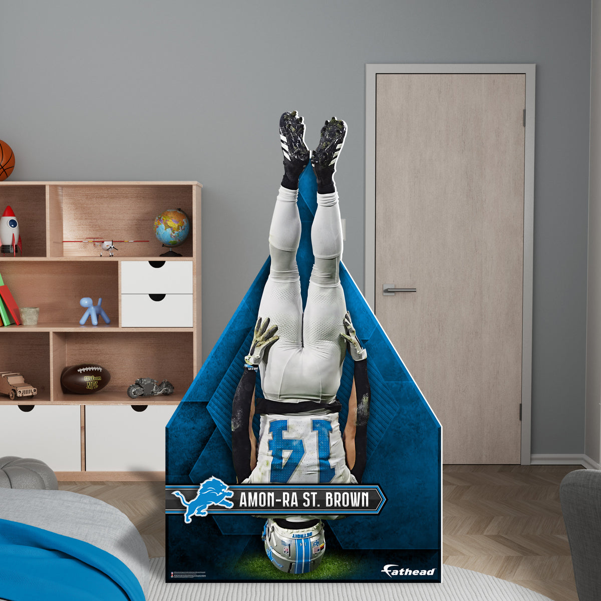 Amon-Ra St. Brown - Life-Size Headstand Stand Out - Official NFL - Det ...