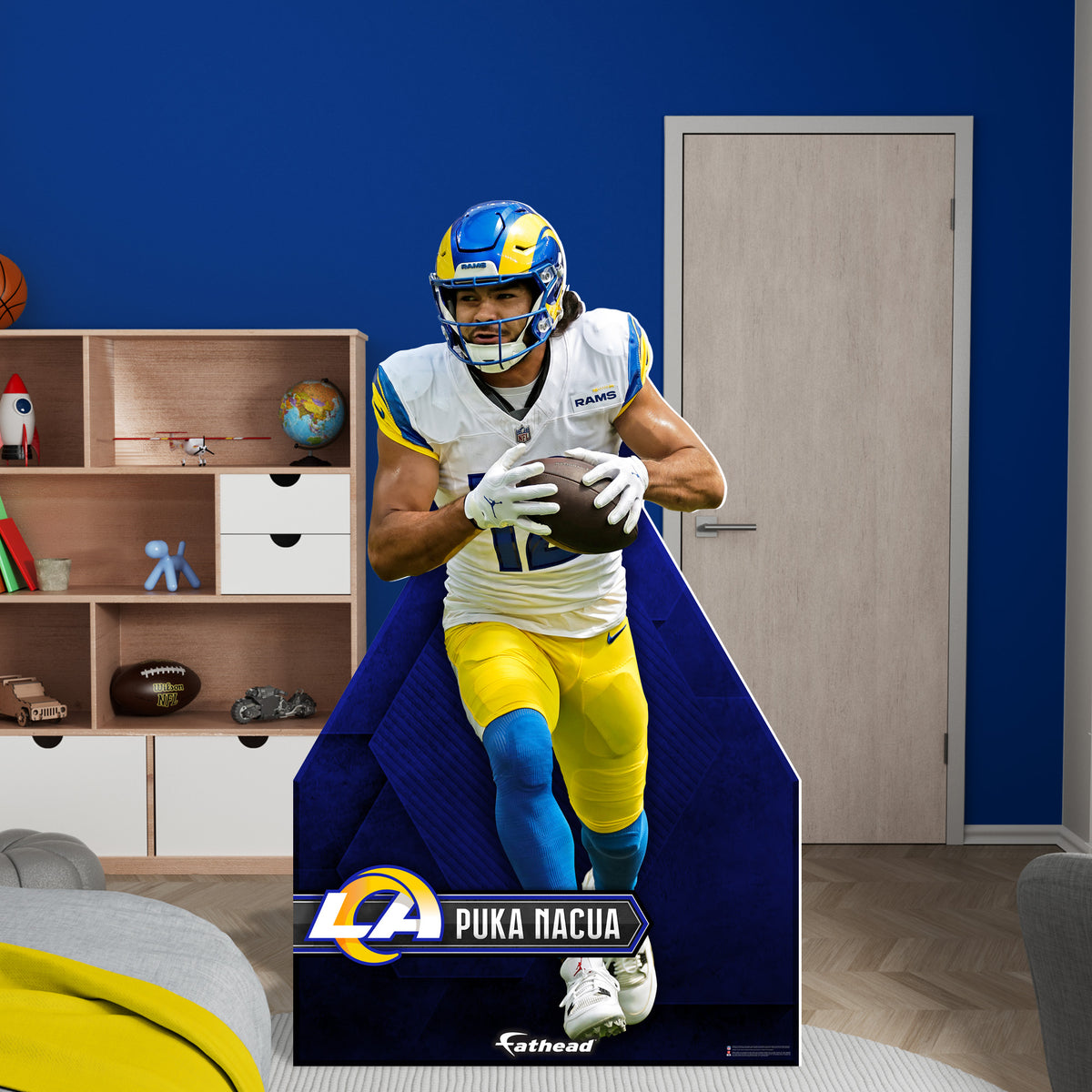 Puka Nacua - Life-Size Stand Out - Official NFL - Los Angeles Rams - F ...