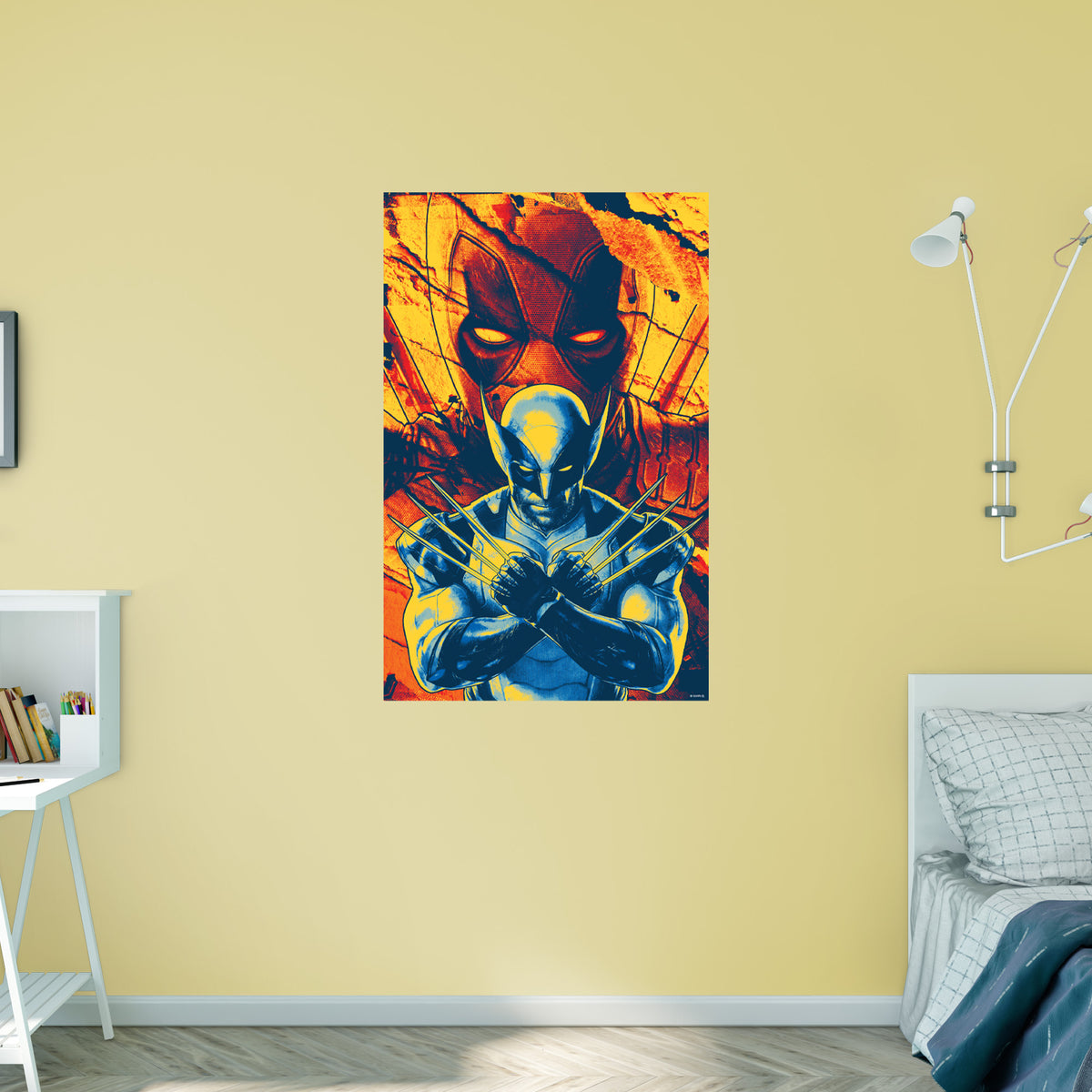 Deadpool & Wolverine - Peel & Stick Poster - Official Marvel - Reusabl ...