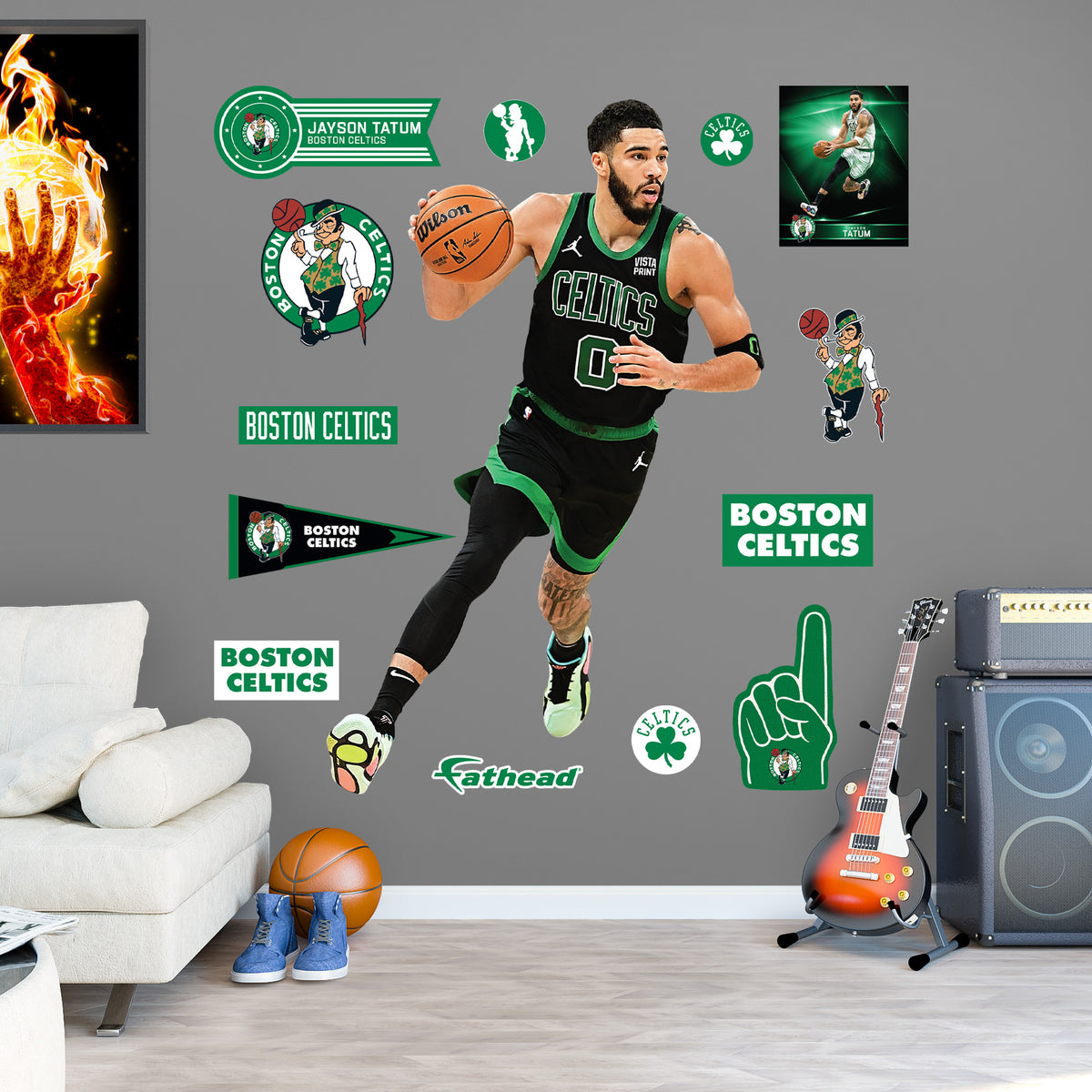 Jayson Tatum - RealBig Statement Jersey Collection - Official NBA - Bo ...