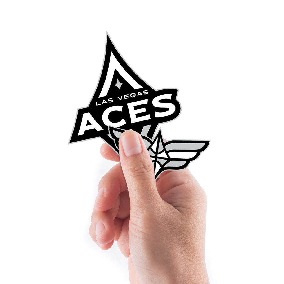 Las Vegas Aces - 5 Logo Minis (Mixed Sizes) - Official WNBA - Reusable ...