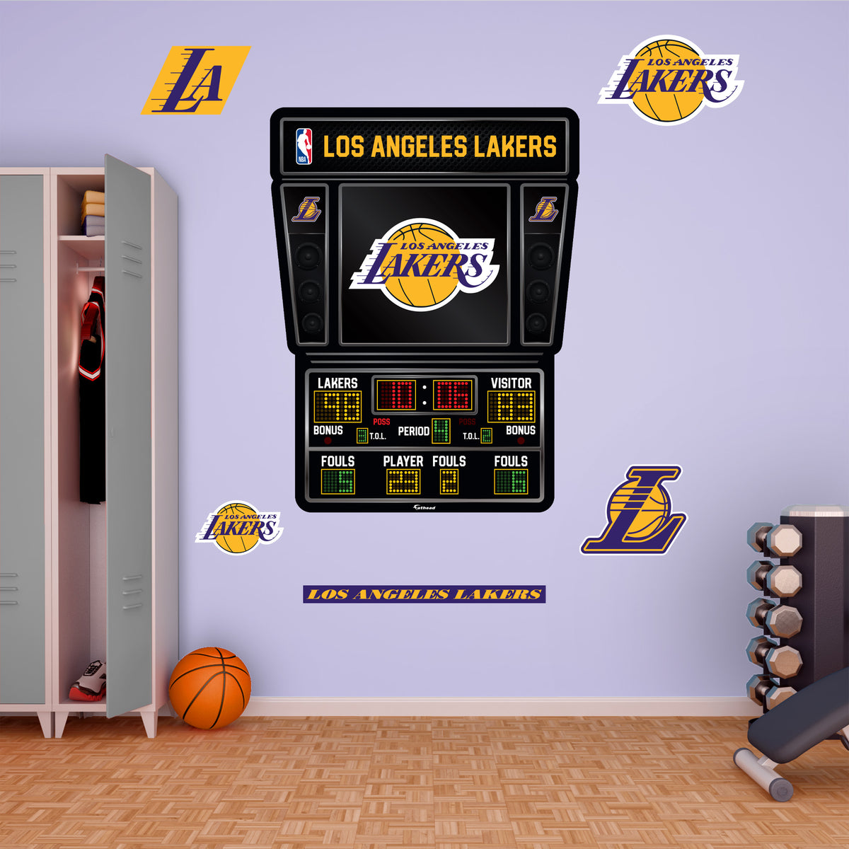 Los Angeles Lakers - RealBig Scoreboard Collection - Official NBA - Re ...