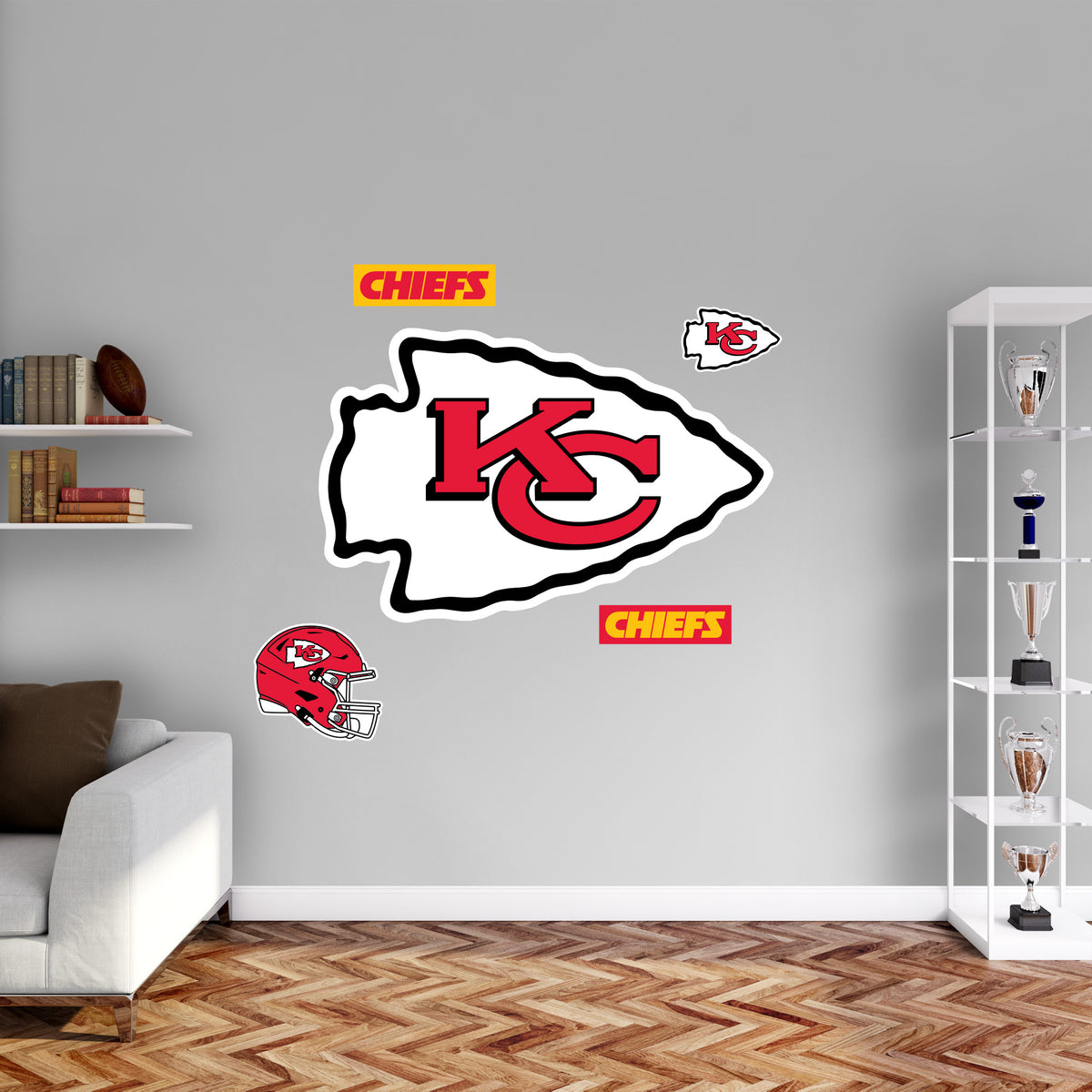 Kansas City Chiefs - RealBig Logo Collection - Official NFL - Reusable ...