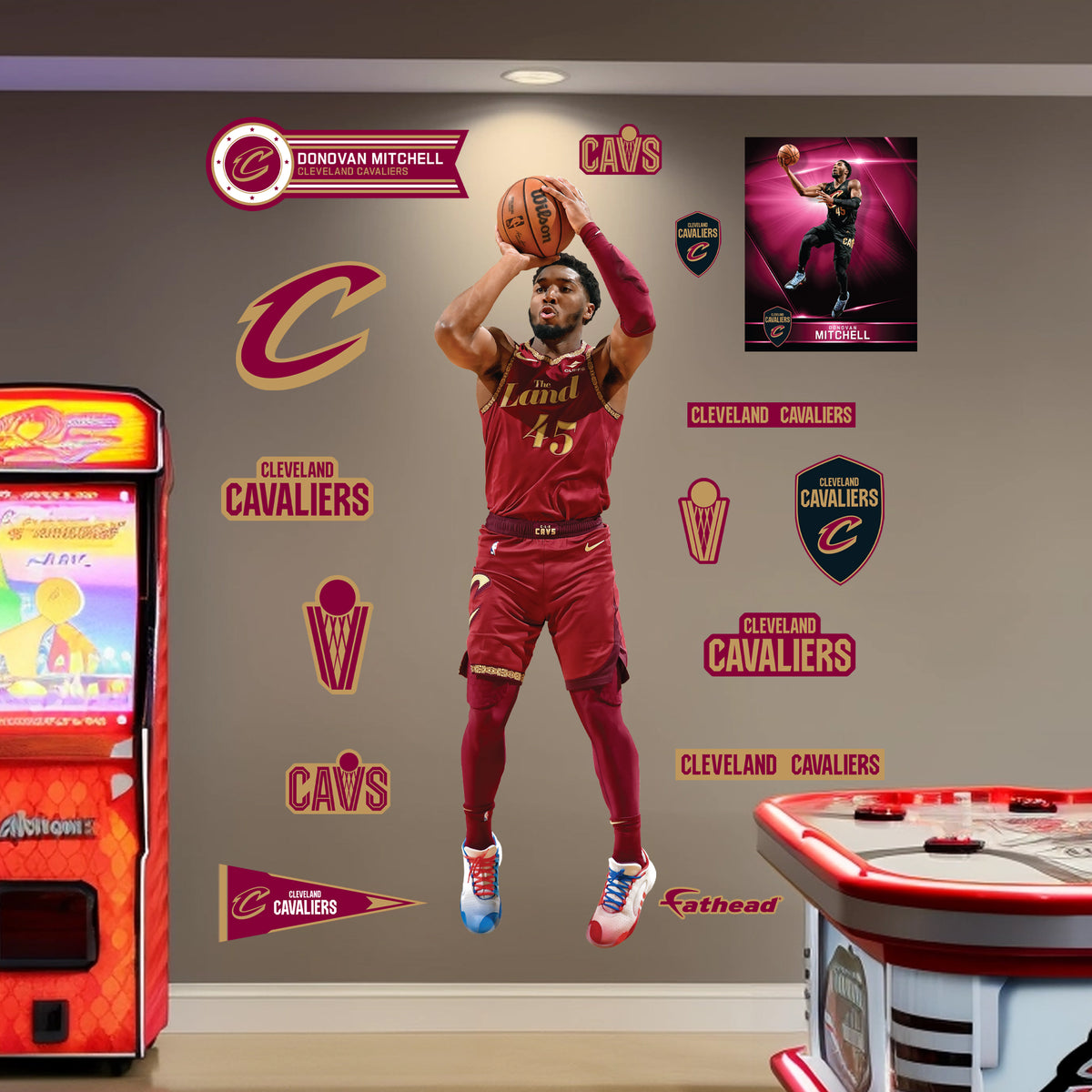 Donovan Mitchell Shooting - RealBig Collection - Official NBA - Clevel ...