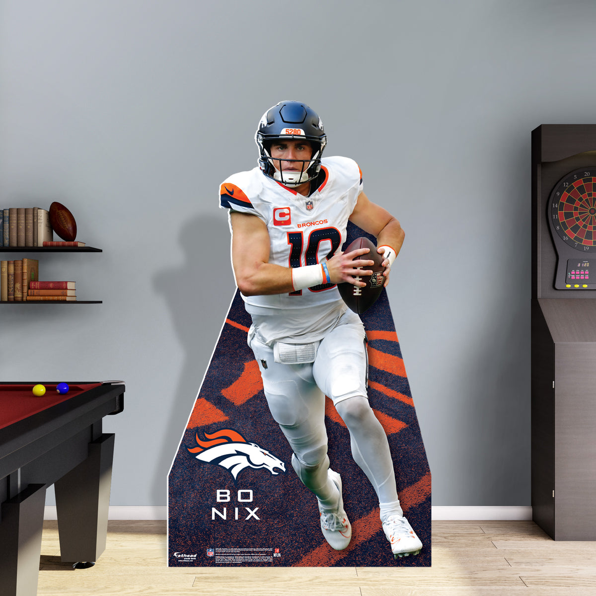 Bo Nix - Life-Size Stand Out - Official NFL - Denver Broncos - Foam Co ...