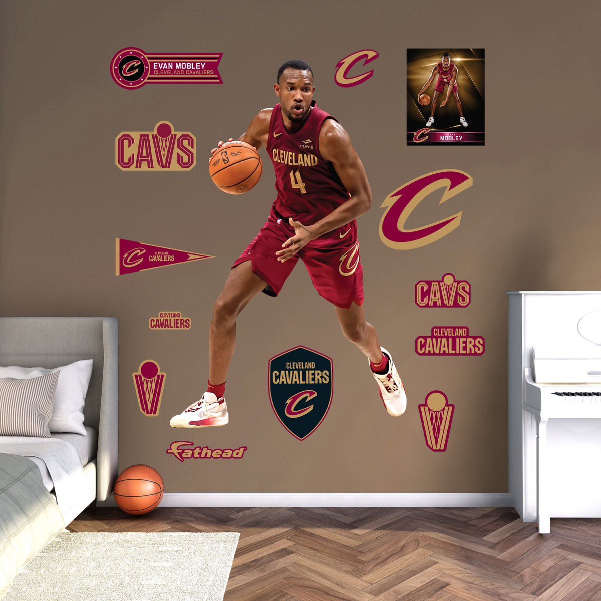 Evan Mobley - RealBig Collection - Official NBA - Cleveland Cavaliers ...