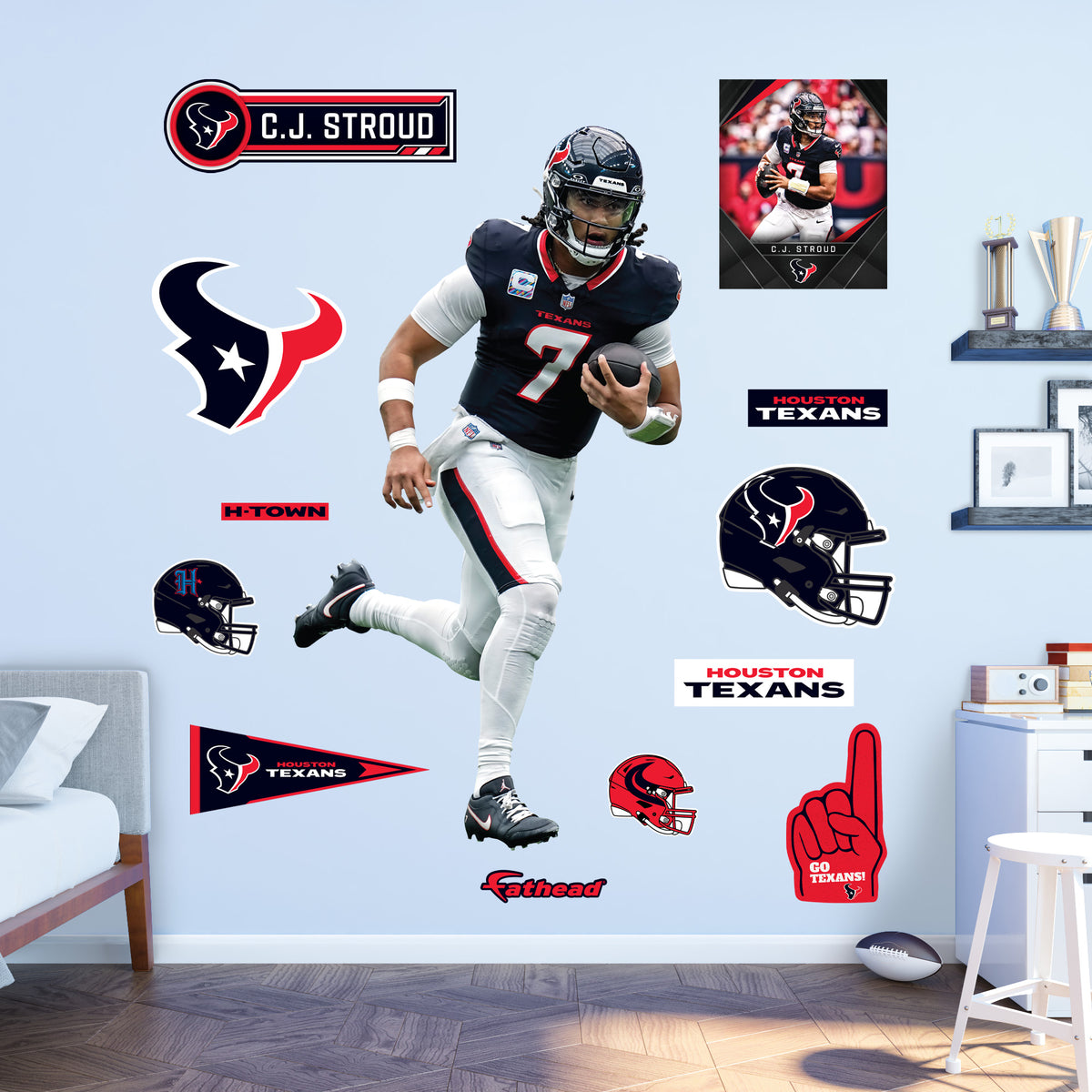 C.J. Stroud - RealBig Rush Collection - Official NFL - Houston Texans ...