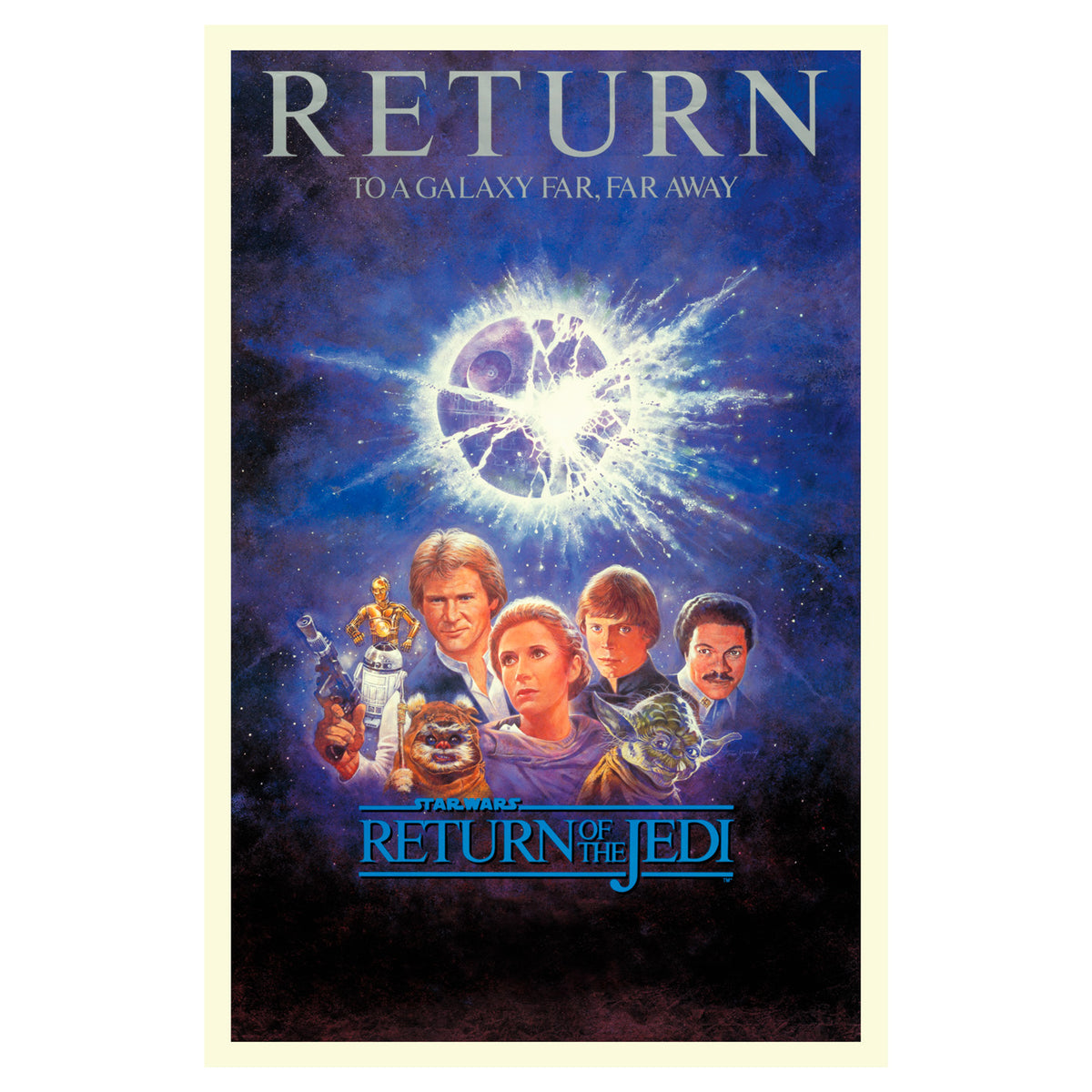 Return of the Jedi 40th - Peel & Stick Poster - Official Star Wars - R ...