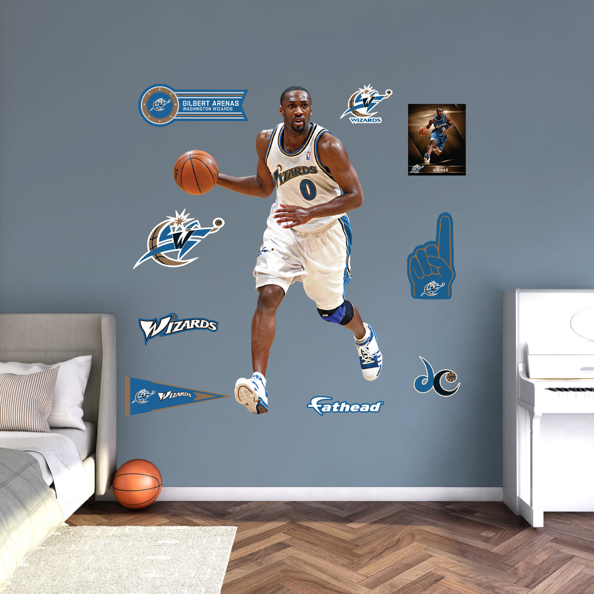Gilbert Arenas - RealBig Legend Collection - Official NBA - Washington ...