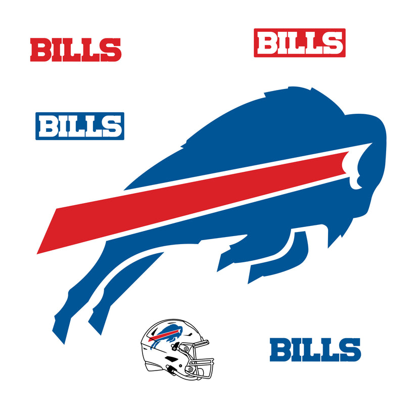 Buffalo Bills - RealBig Logo Collection - Official NFL - Reusable Viny ...
