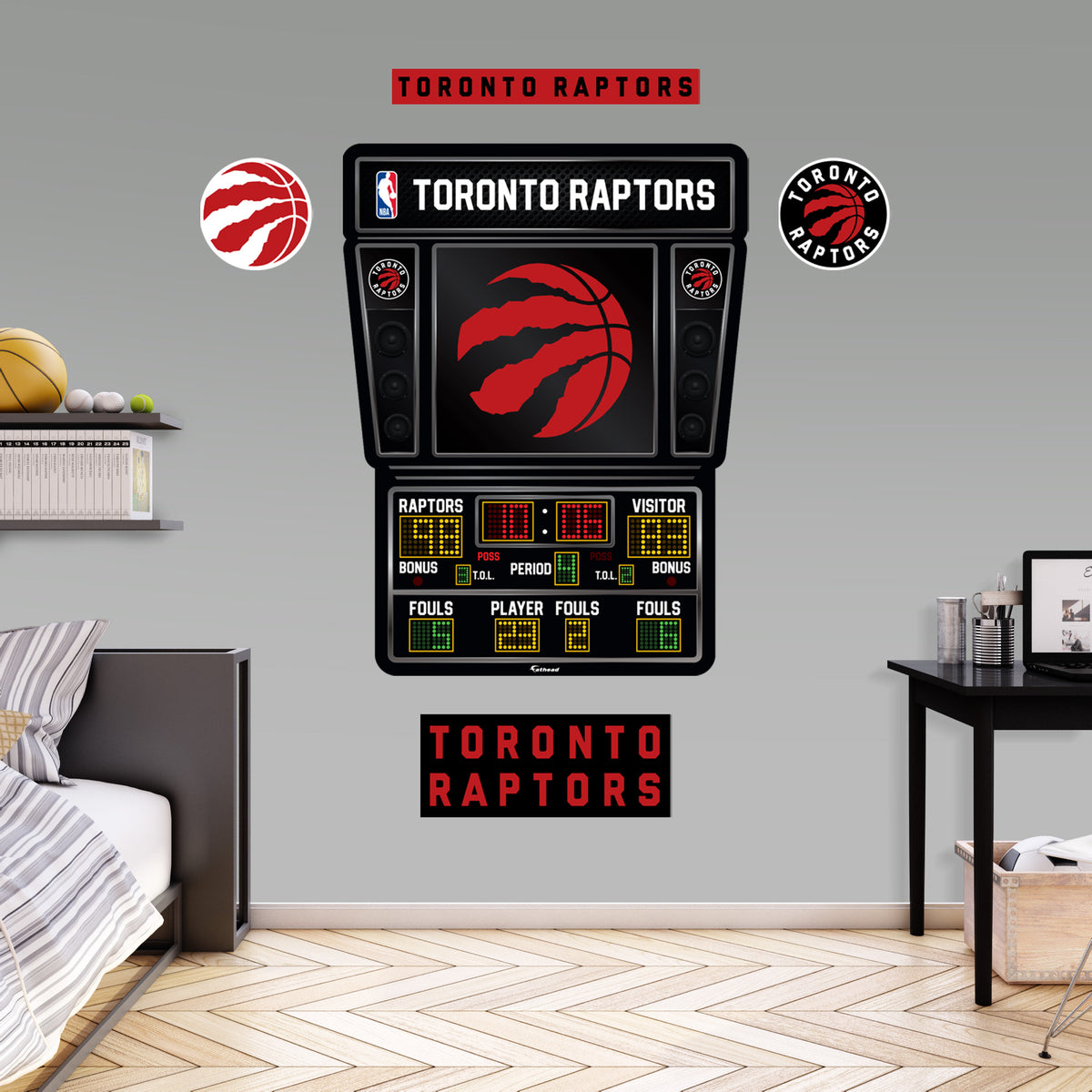 Toronto Raptors - RealBig Scoreboard Collection - Official NBA - Reusa ...