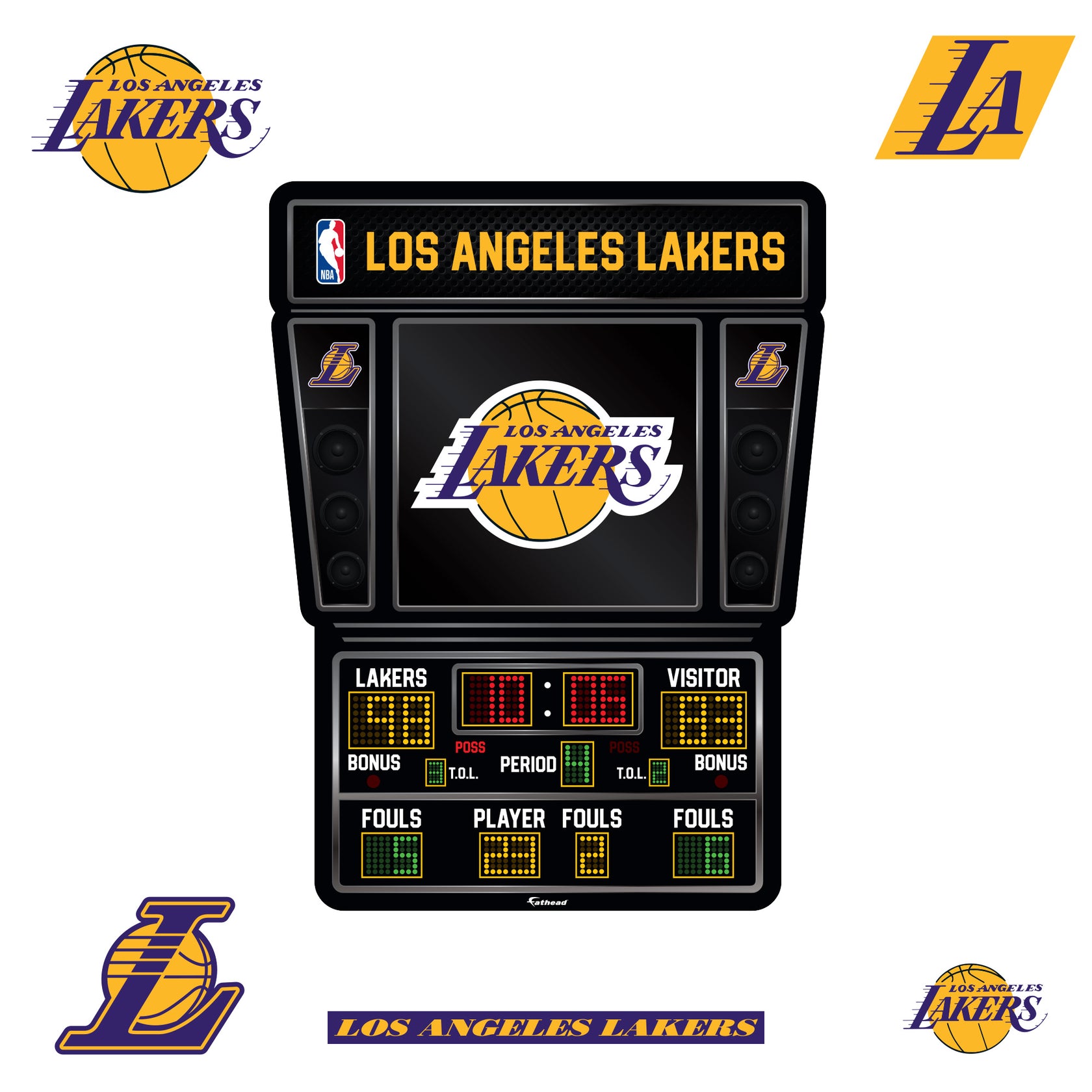 Los Angeles Lakers - RealBig Scoreboard Collection - Official NBA - Re ...