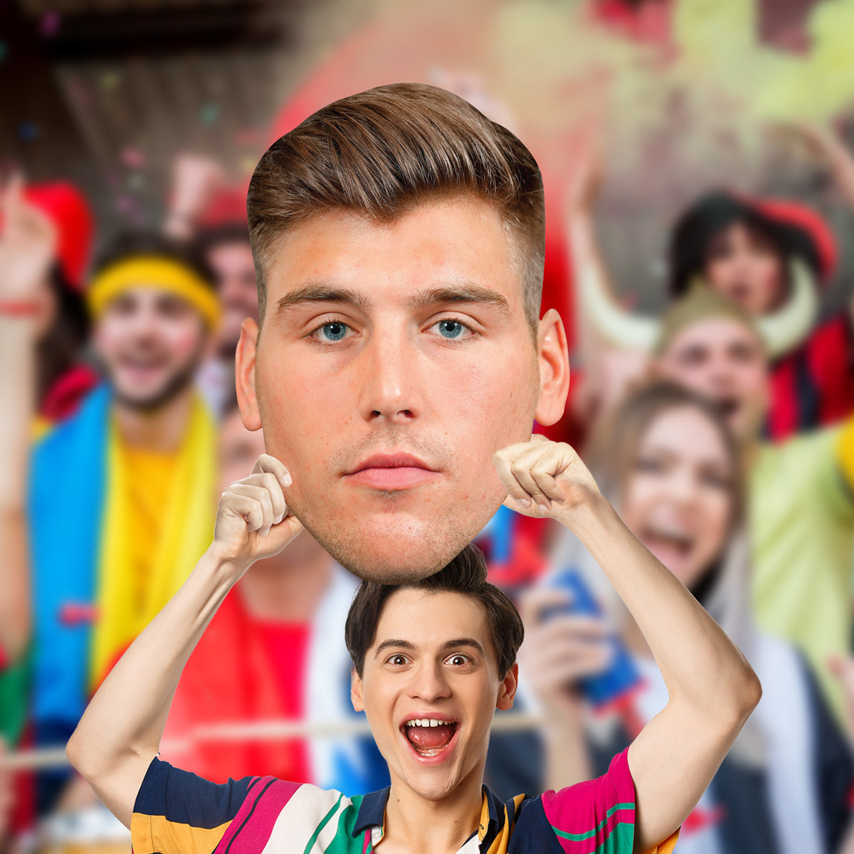 Lukas Van Ness - Big Head - Official NFLPA - Green Bay Packers - Foam ...