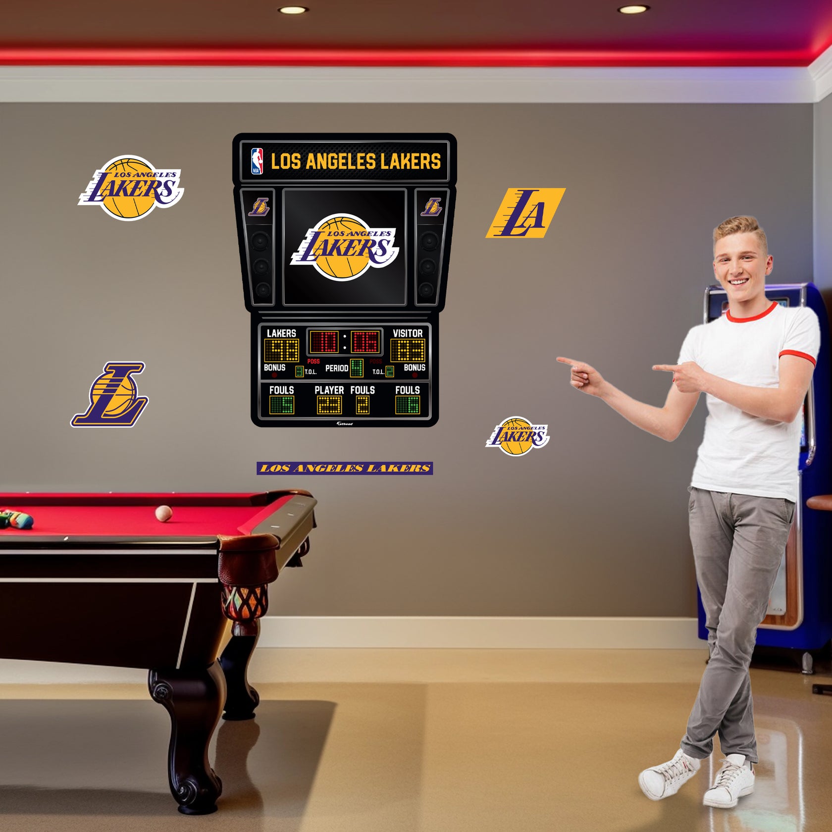 Los Angeles Lakers - RealBig Scoreboard Collection - Official NBA - Re ...